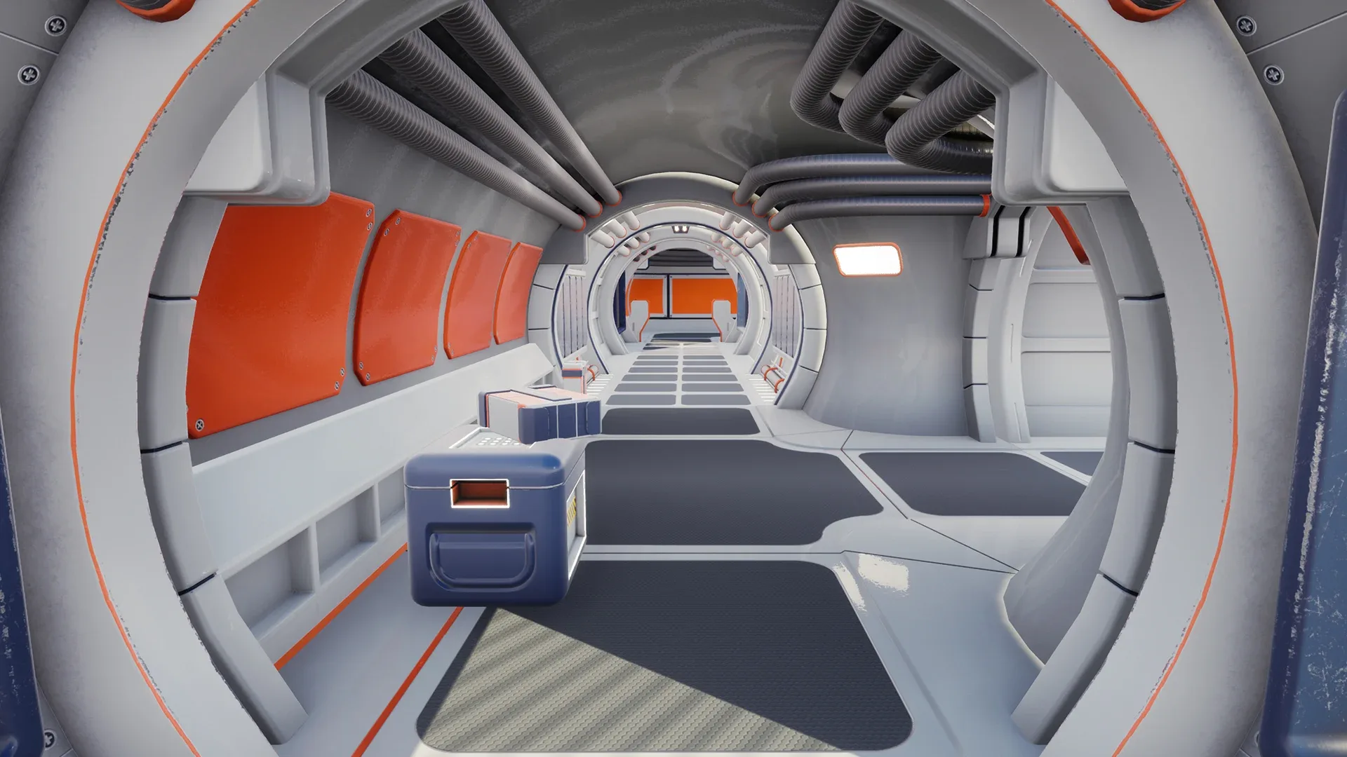 Modular SciFi Level - FlippedNormals