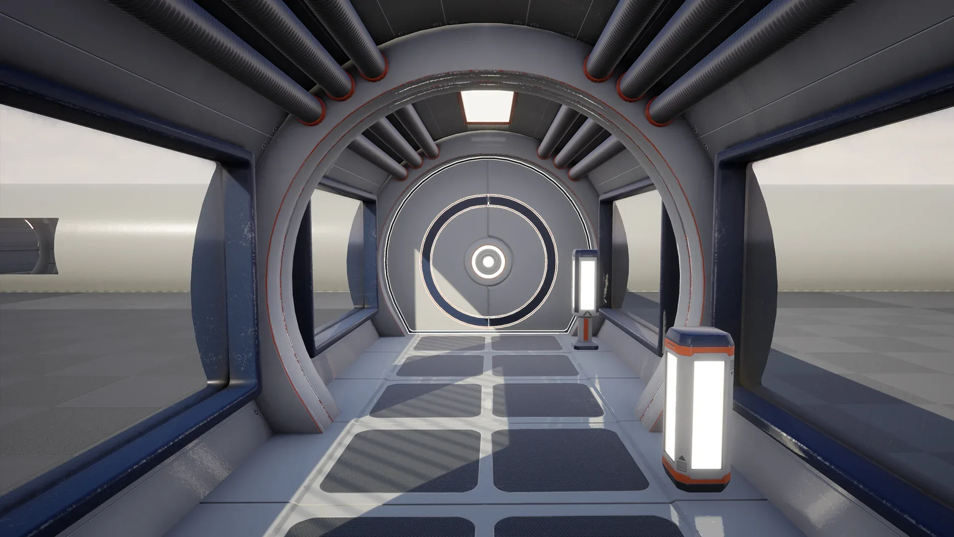 Modular SciFi Level - FlippedNormals
