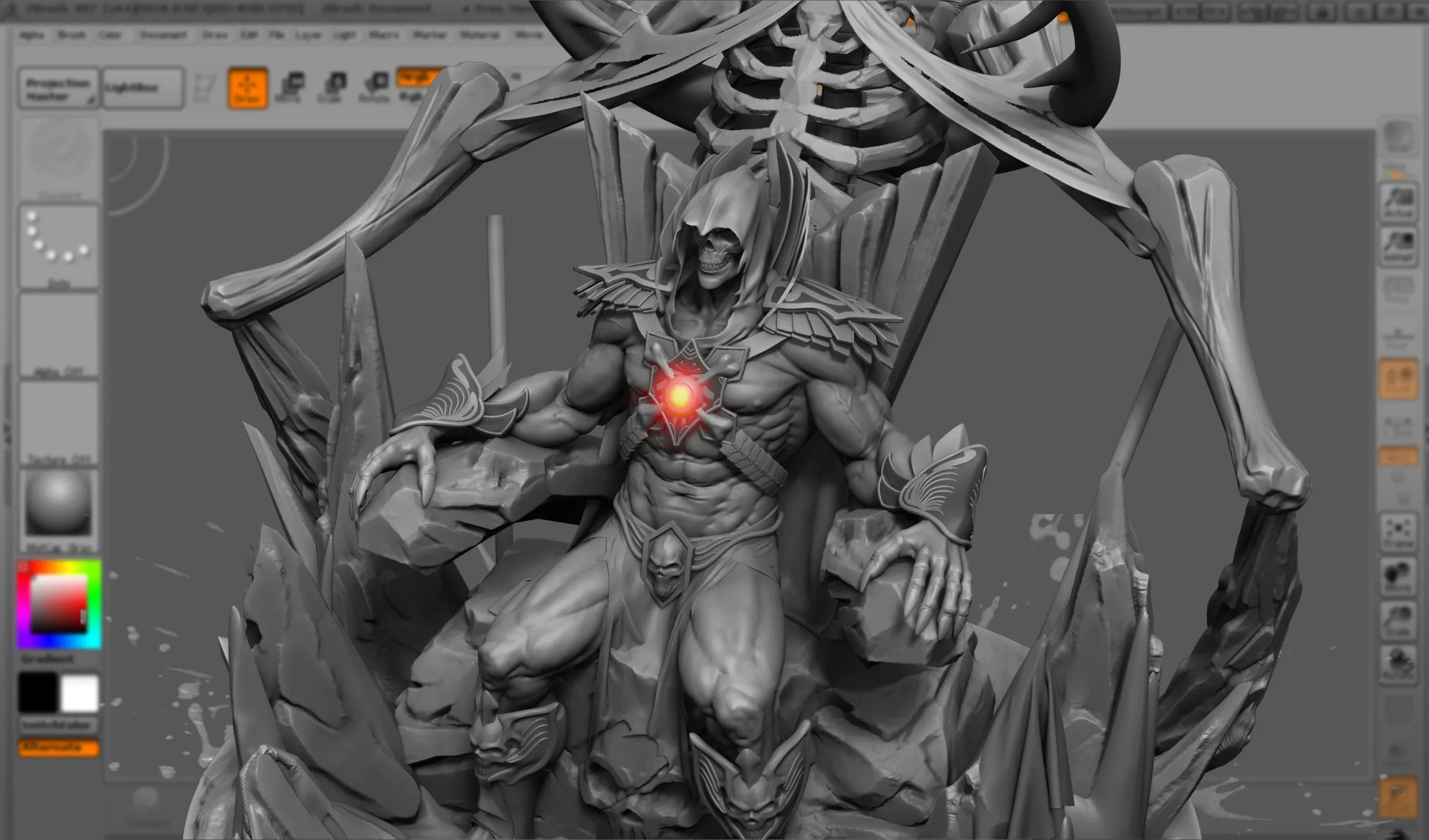 Zbrush Rendering Setup - FlippedNormals