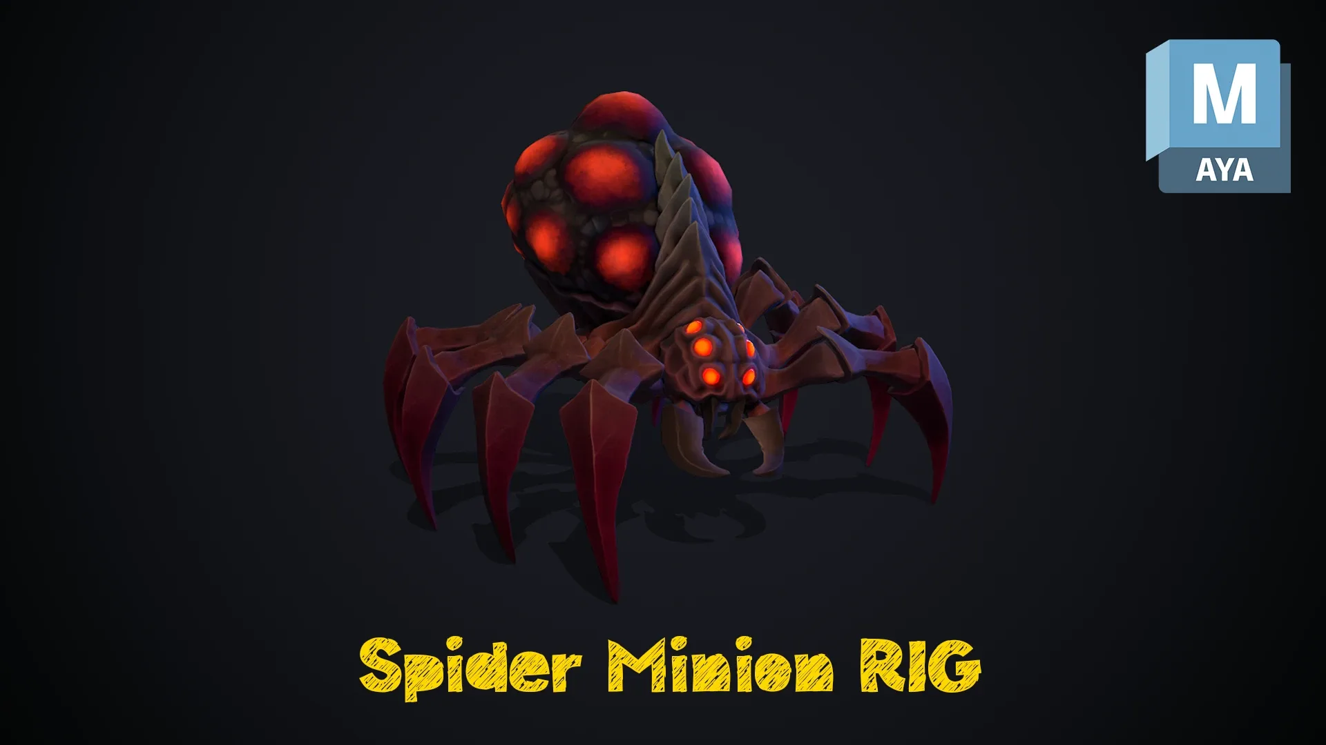 Spider Minion RIG - FlippedNormals
