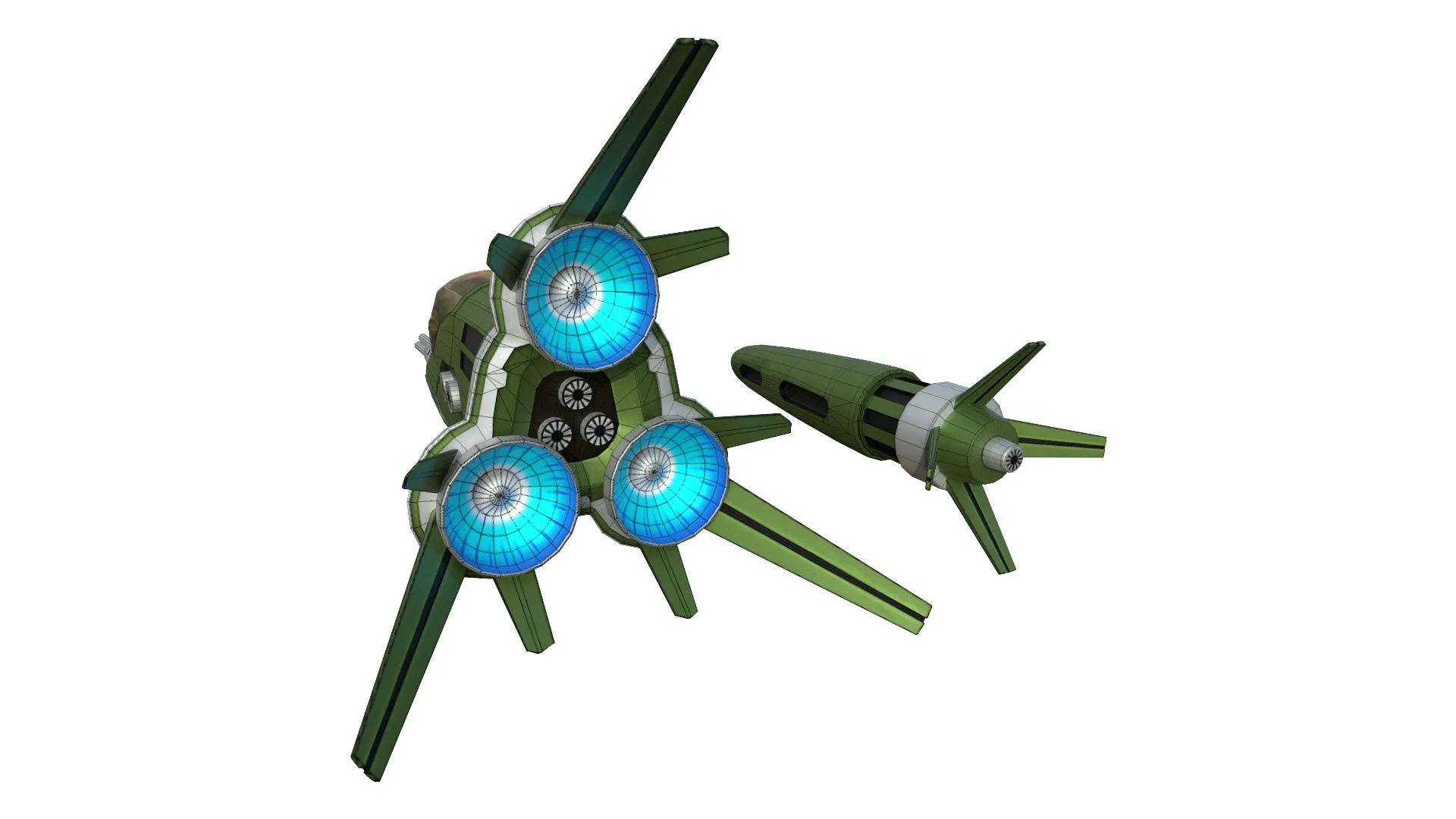 Fighter Pod - FlippedNormals