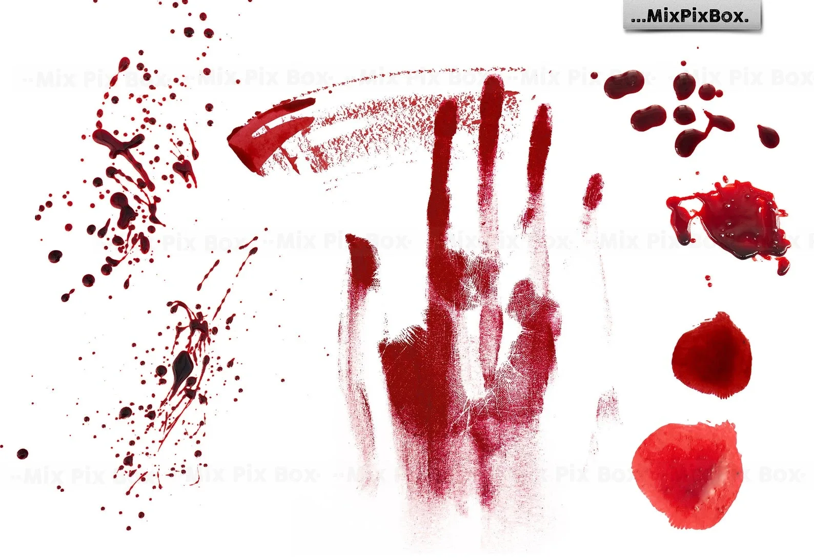 Blood Photo Overlays - FlippedNormals