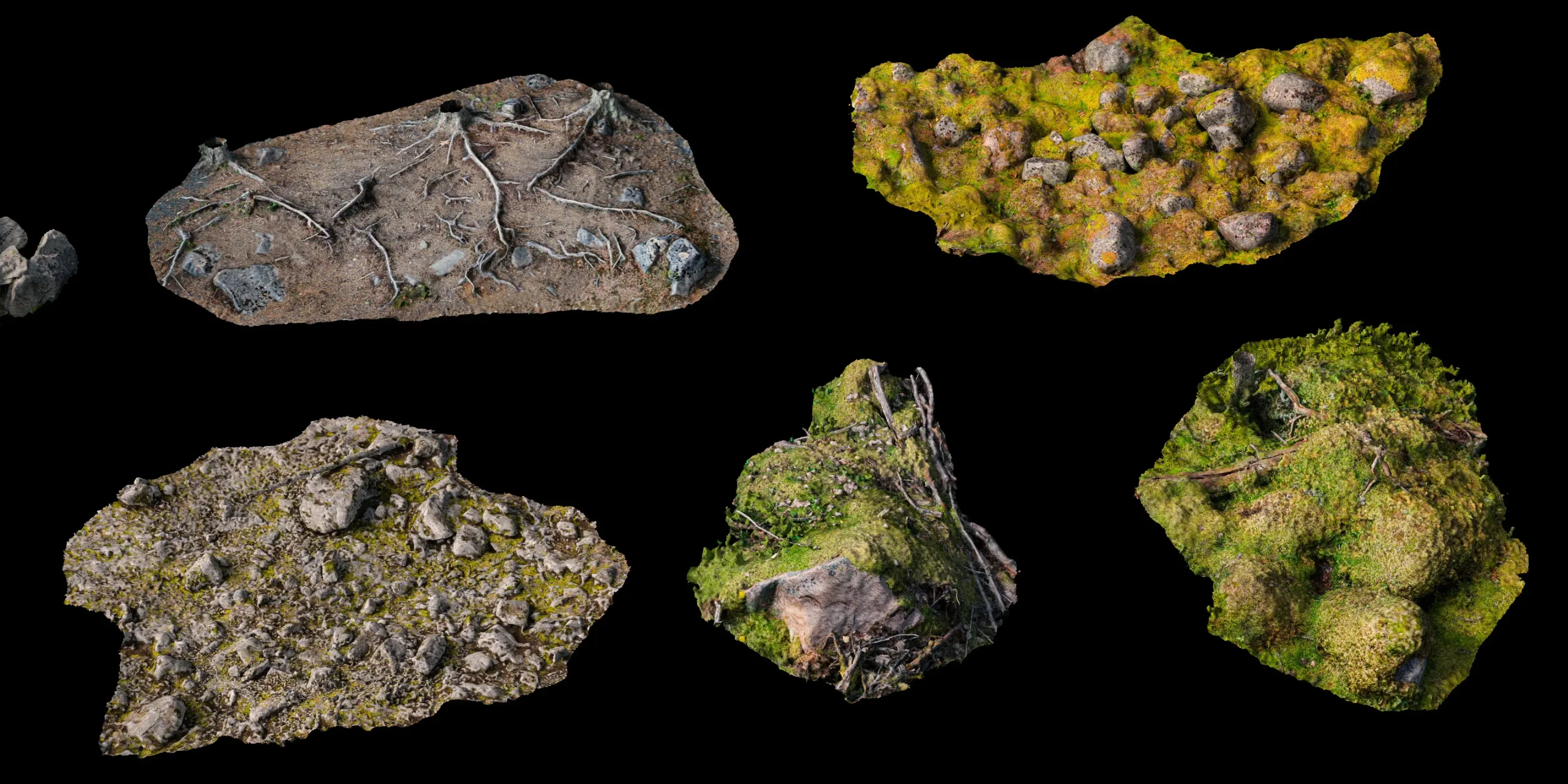PBR Nature Photogrammetry Bundle - FlippedNormals