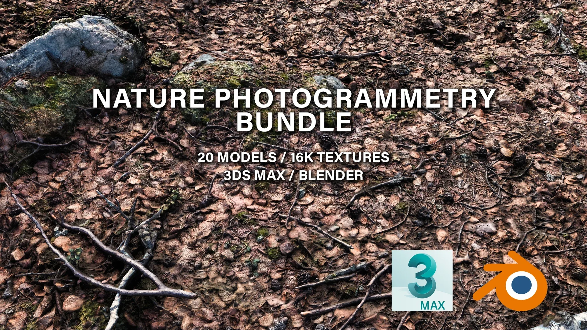 PBR Nature Photogrammetry Bundle - FlippedNormals