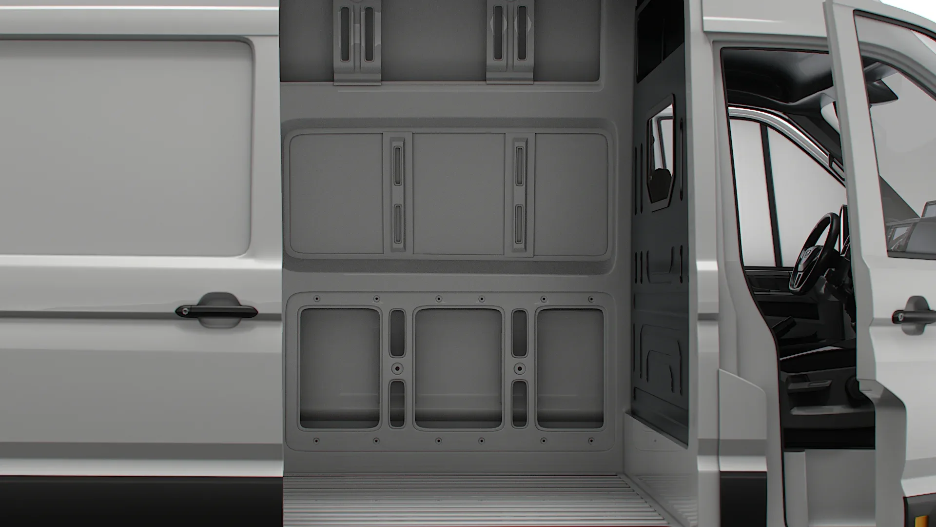 MAN TGE Panel Van L3H3 HQ Interior - FlippedNormals