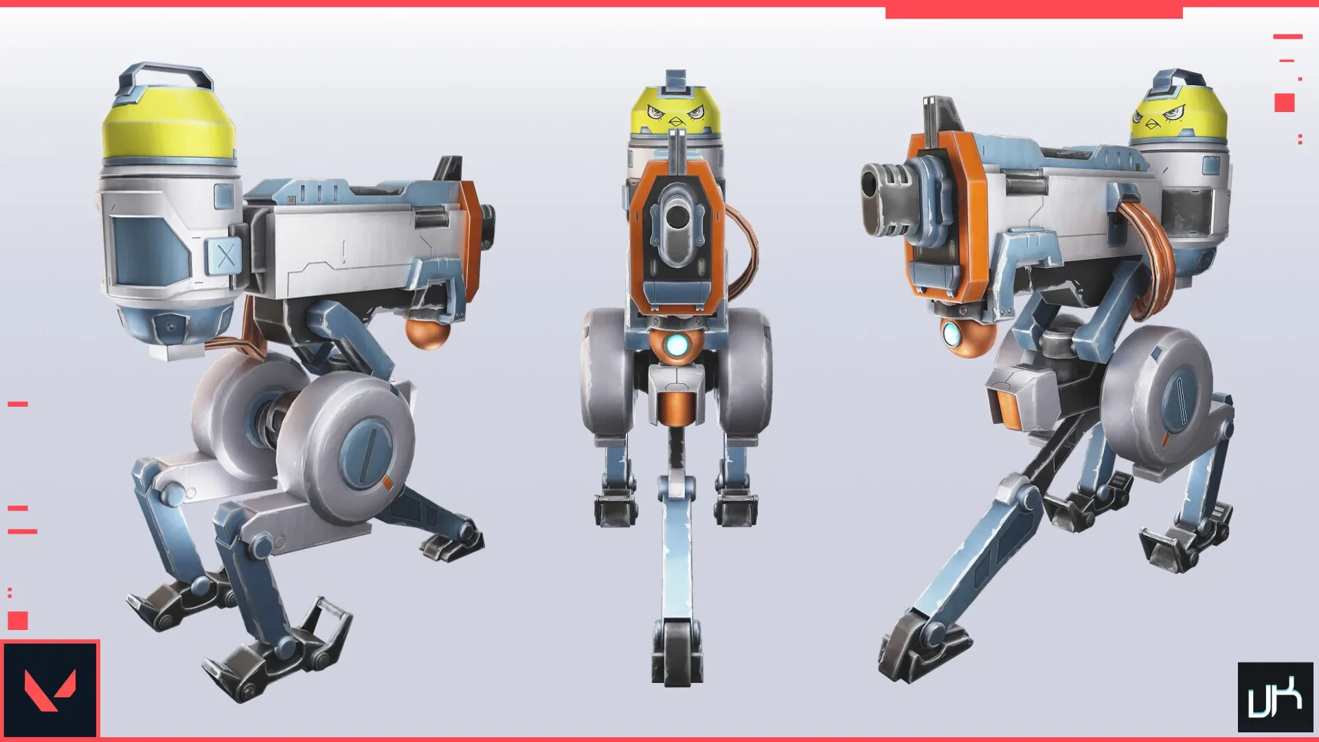 Fan Art - Valorant - Killjoy asset - FlippedNormals