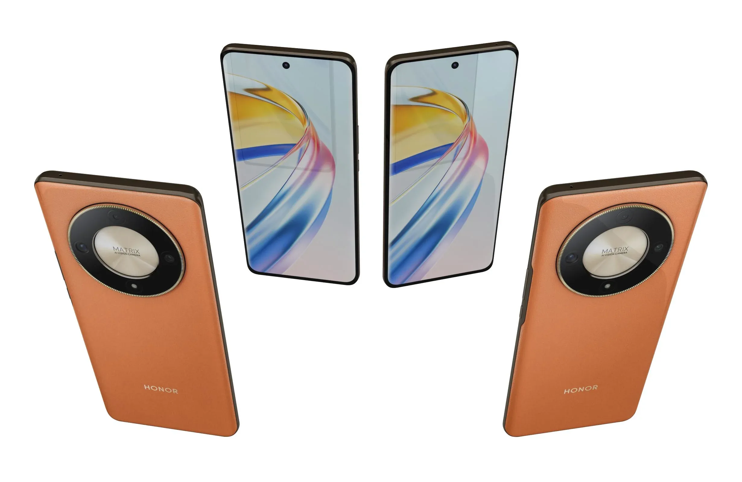 Honor X9b Sunrise Orange FlippedNormals