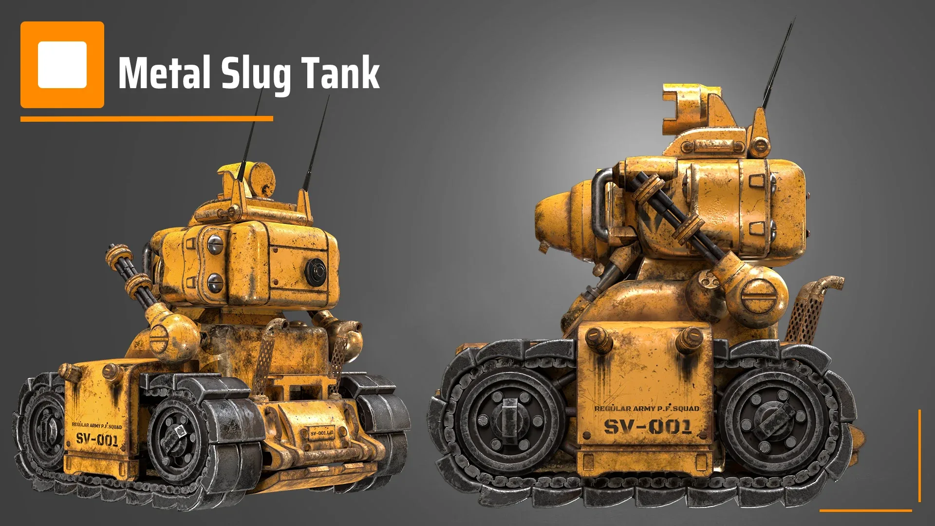 Metal Slug Tank - FlippedNormals