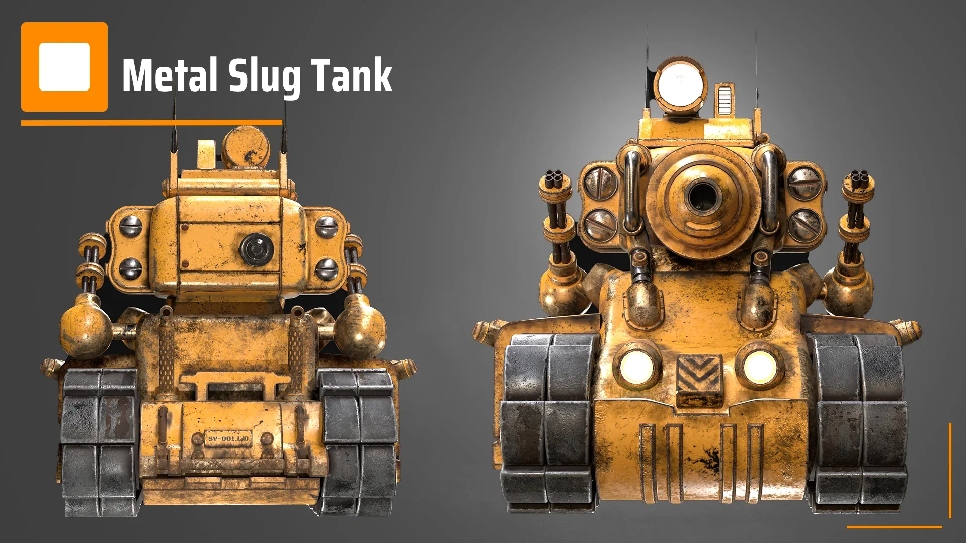 Metal Slug Tank - FlippedNormals