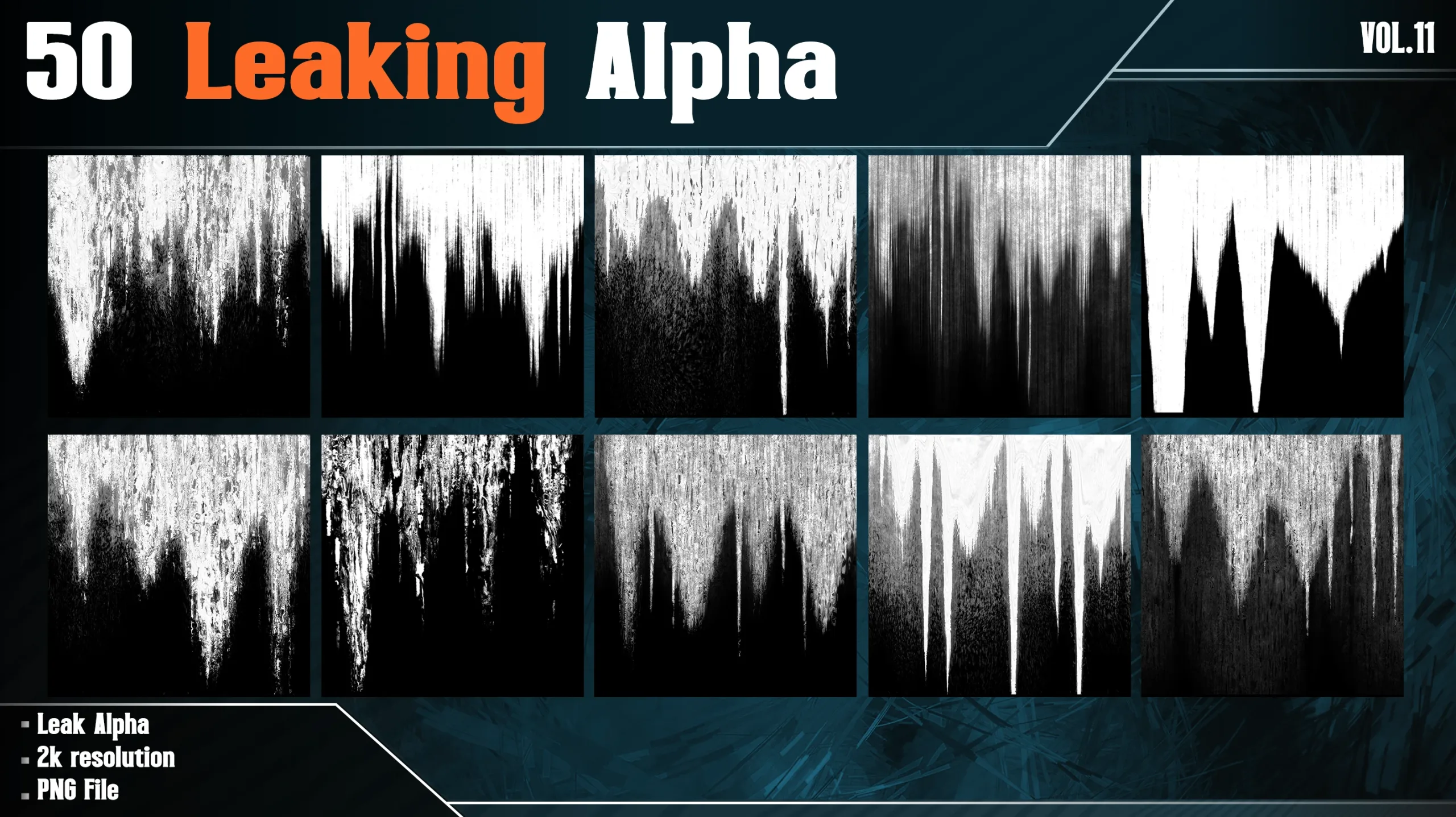 50 Leaking Alpha - Vol.11 ( + Free - FlippedNormals
