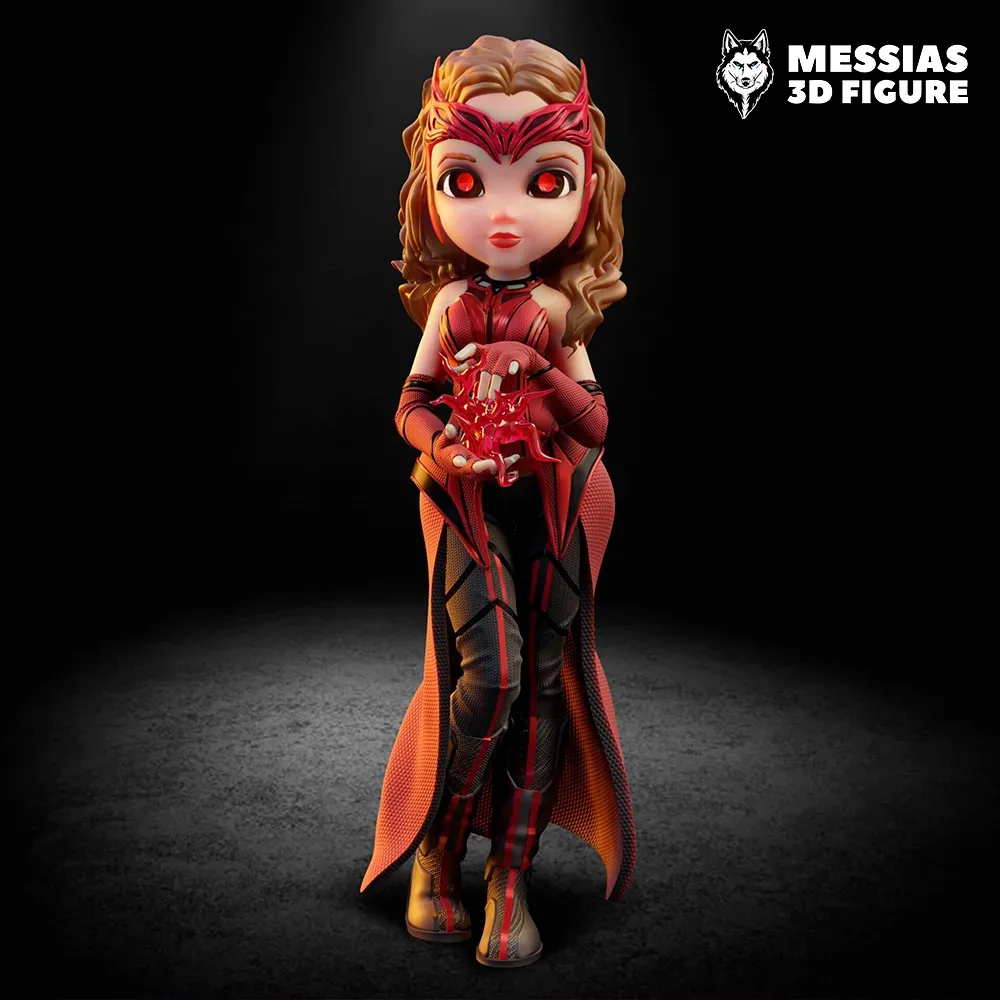 Wanda Figure 3D Print Model= - FlippedNormals