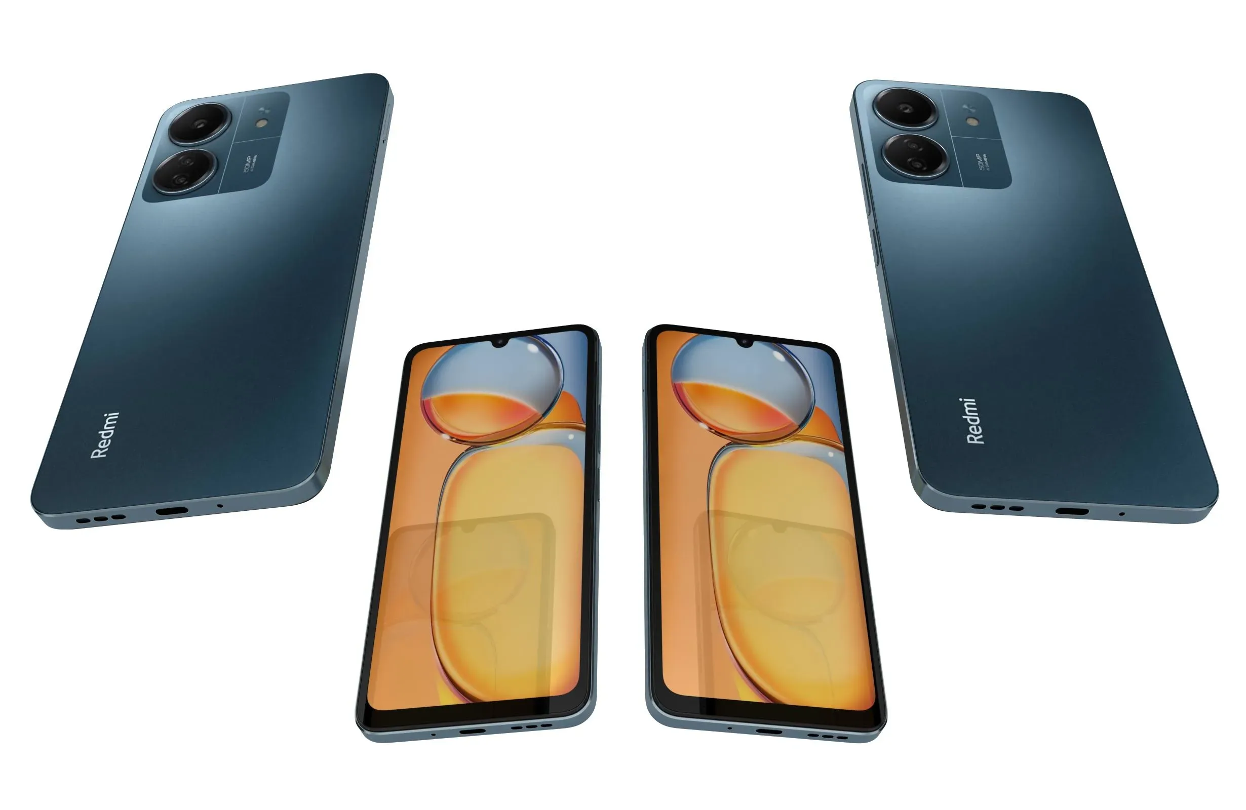 Xiaomi Redmi 13C Blue - FlippedNormals