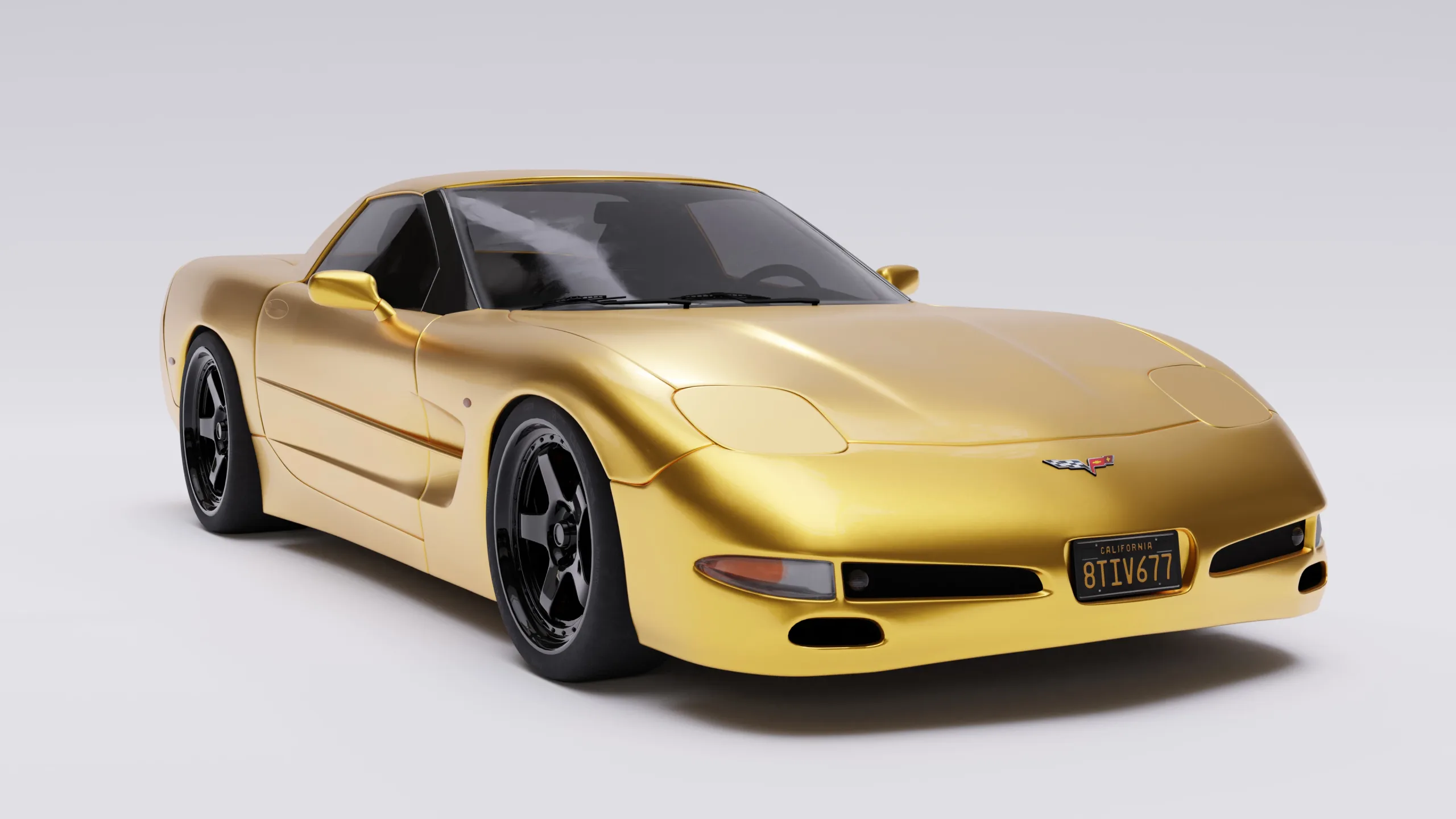 Chevrolet Corvette C5 Z06 -97 (Rigged) - FlippedNormals