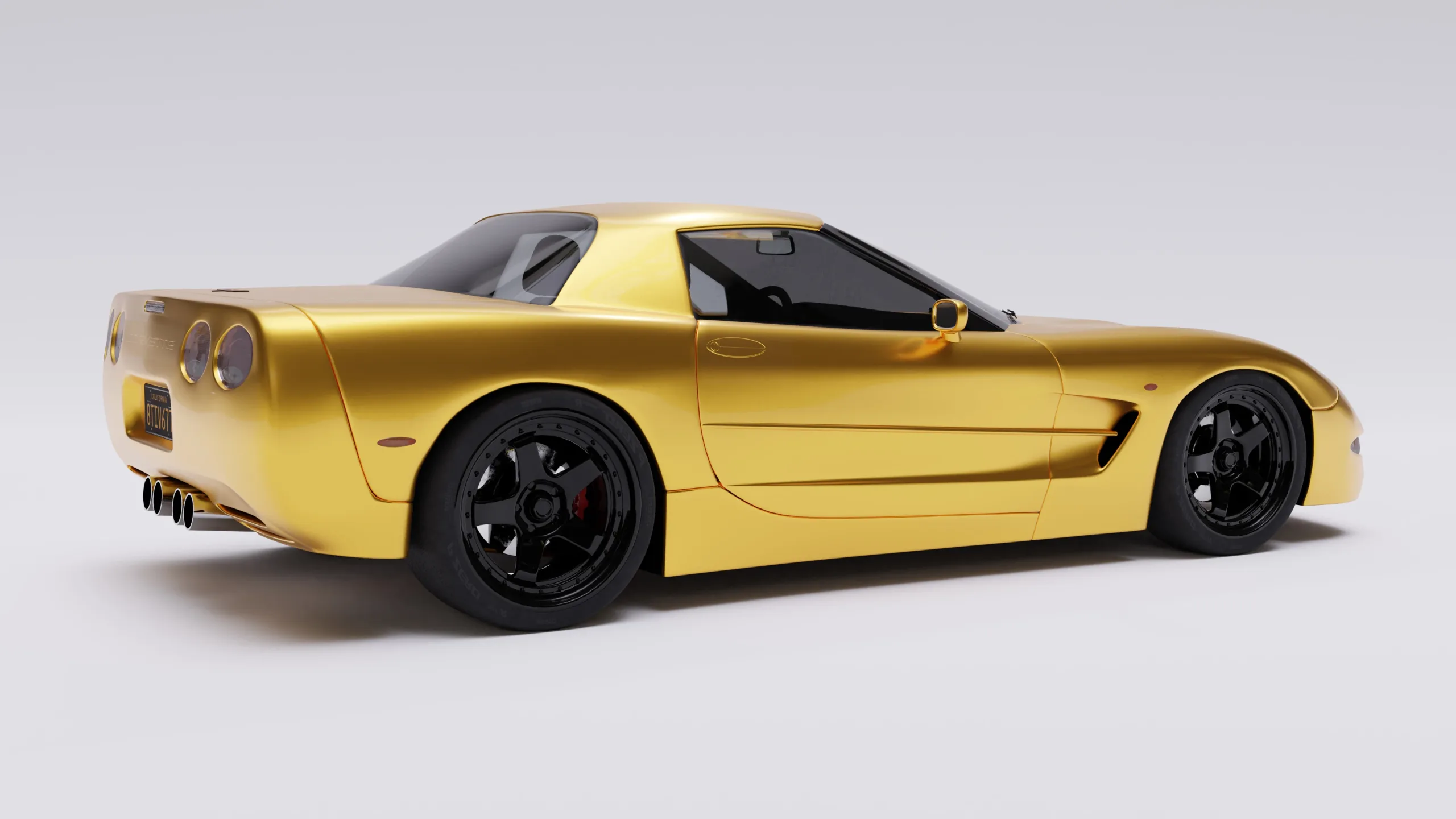 Chevrolet Corvette C5 Z06 -97 (Rigged) - FlippedNormals