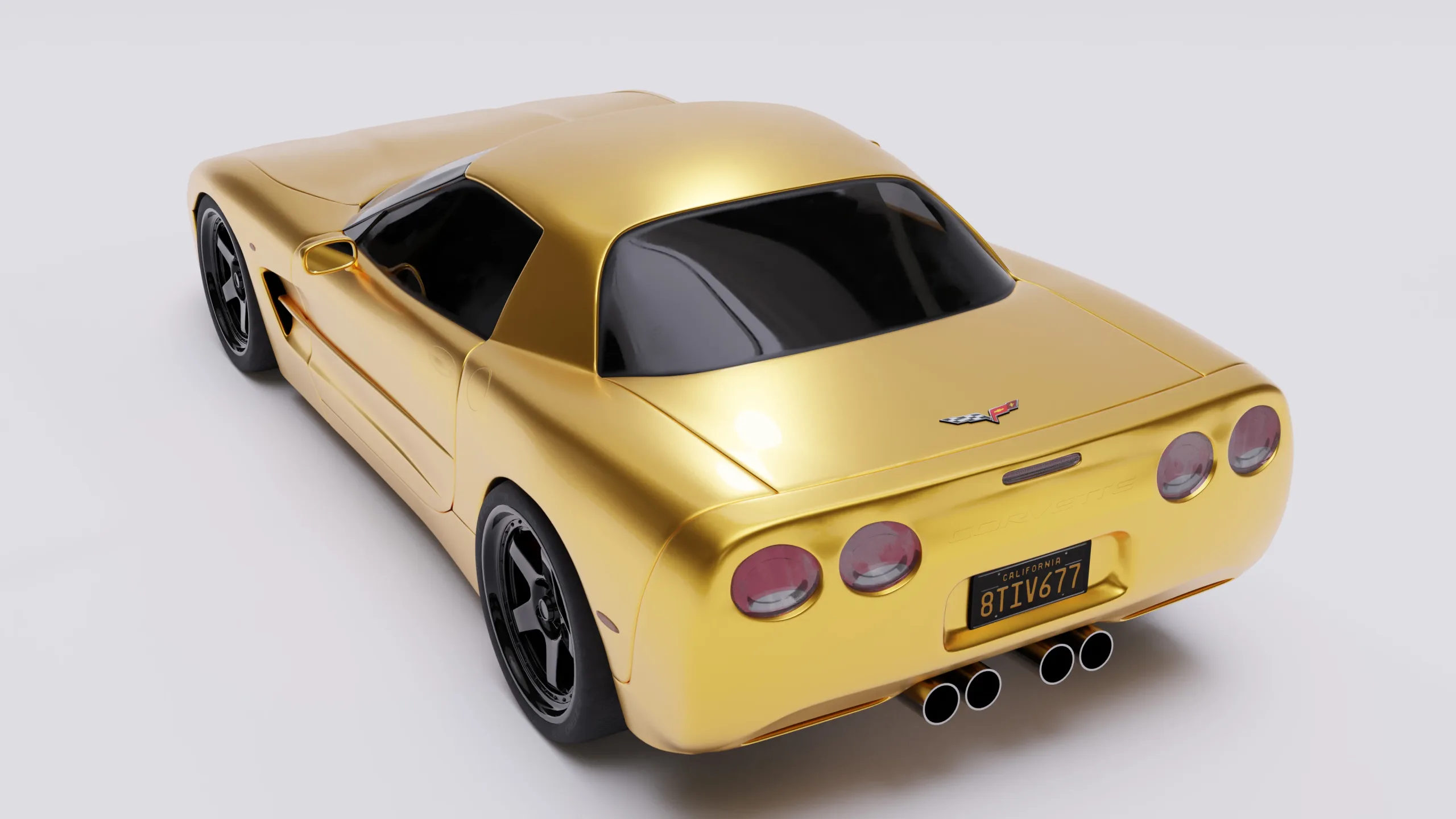 Chevrolet Corvette C5 Z06 -97 (Rigged) - FlippedNormals