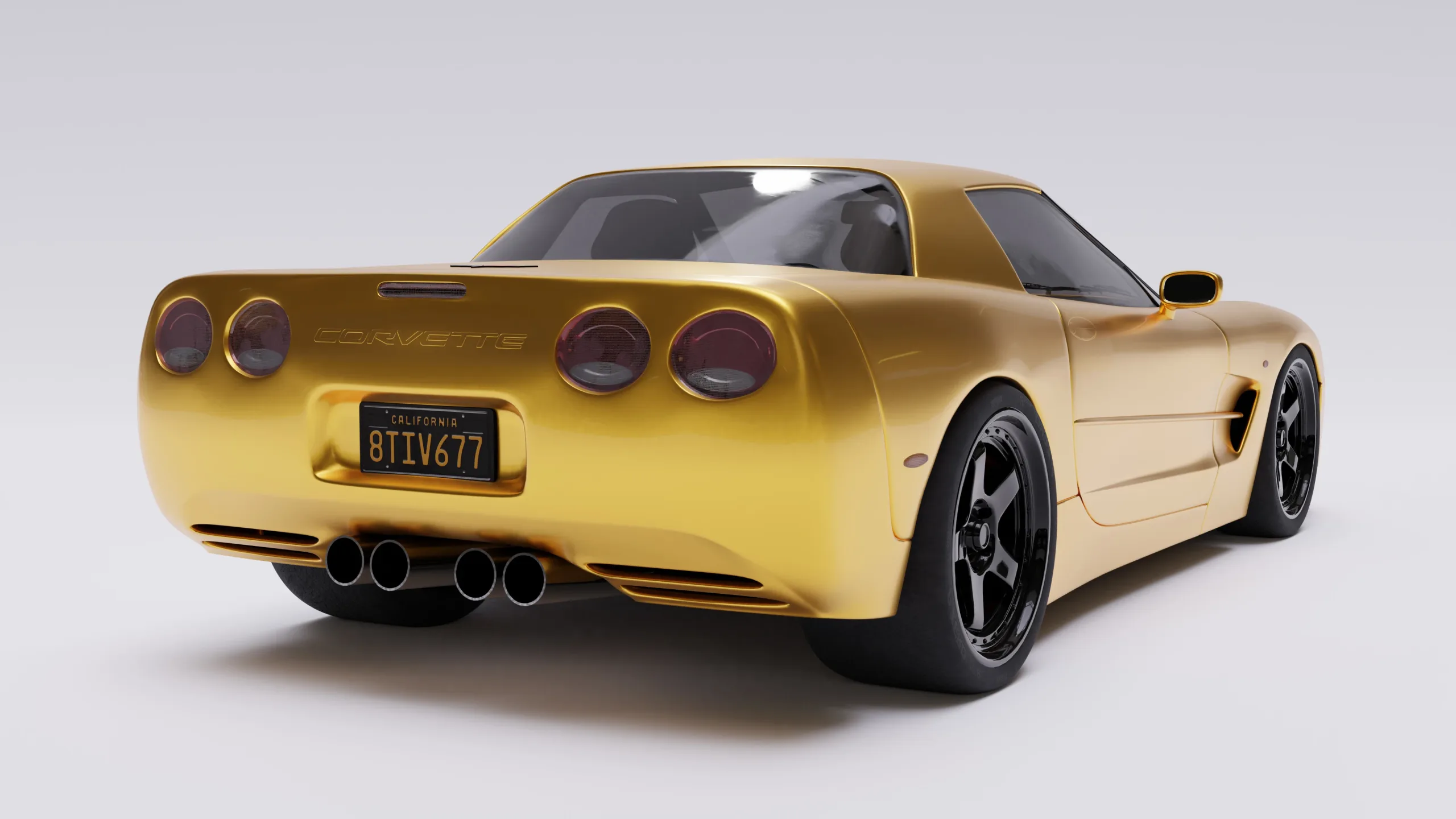 Chevrolet Corvette C5 Z06 -97 (Rigged) - FlippedNormals