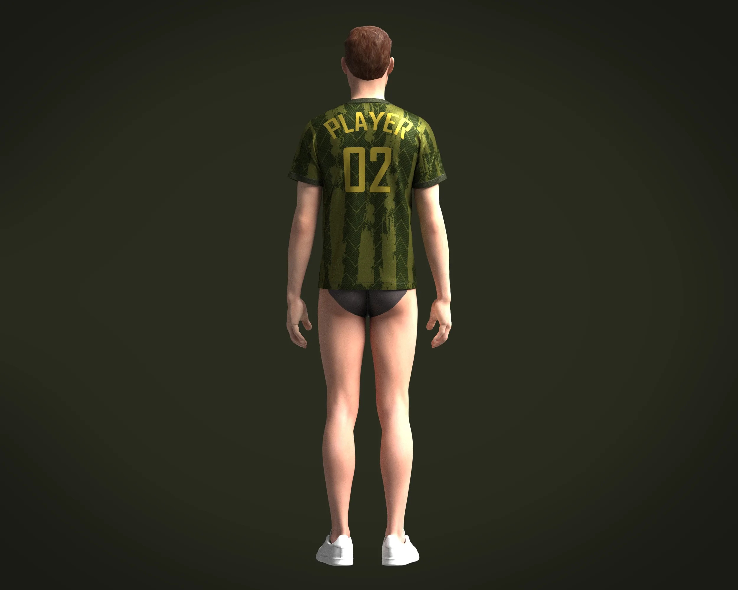 Soccer Jersey Player-02 V2 | Marvelous - FlippedNormals