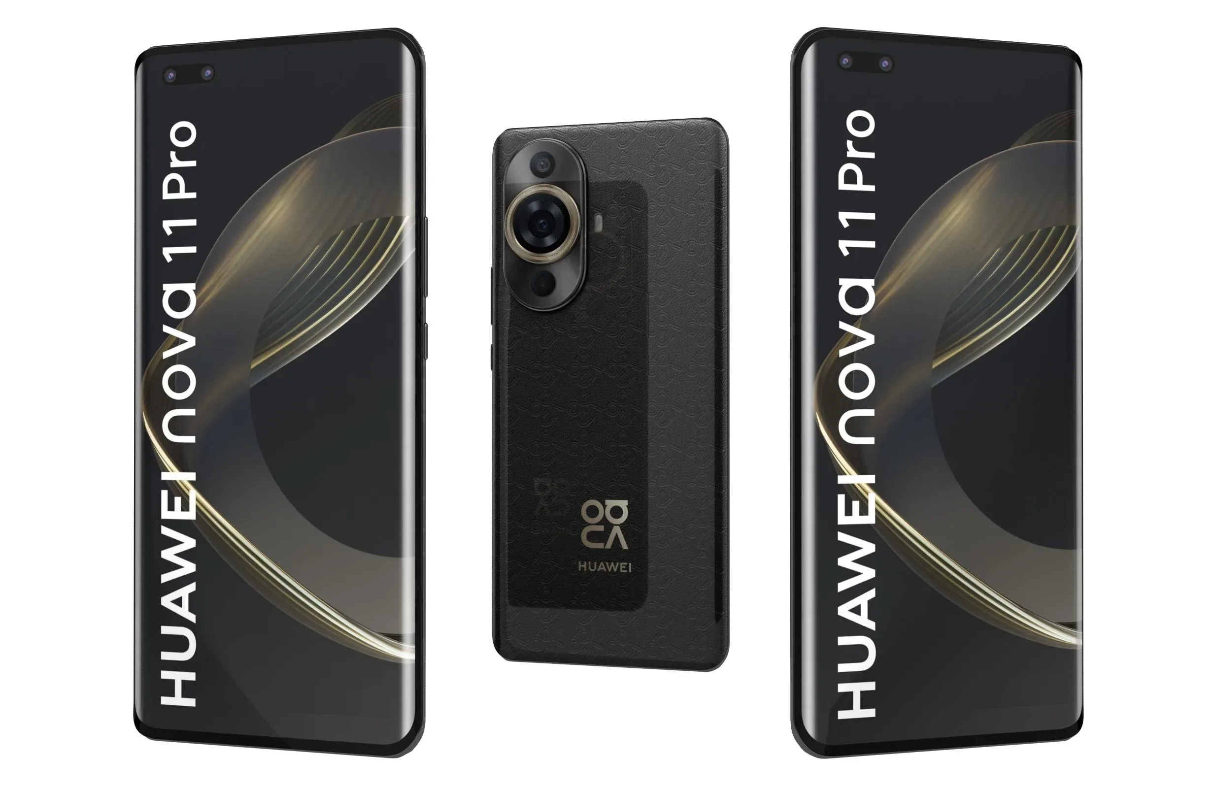 Huawei nova 11 Pro Black And Green - FlippedNormals