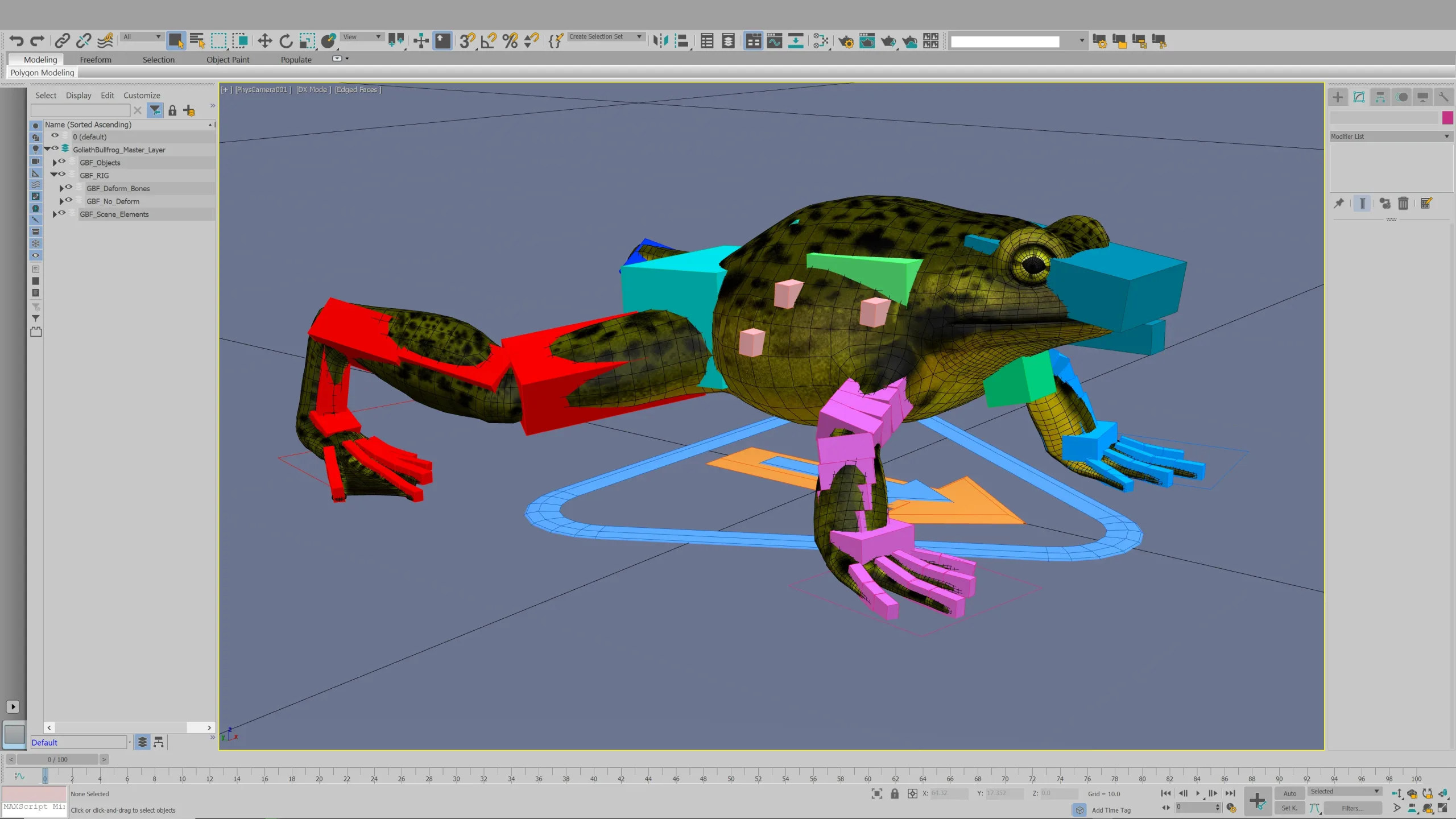 Goliath Bullfrog - Animated - FlippedNormals