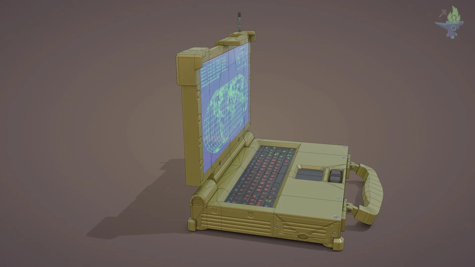 Tactical Laptop - FlippedNormals