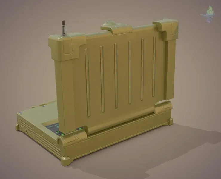 Tactical Laptop - FlippedNormals