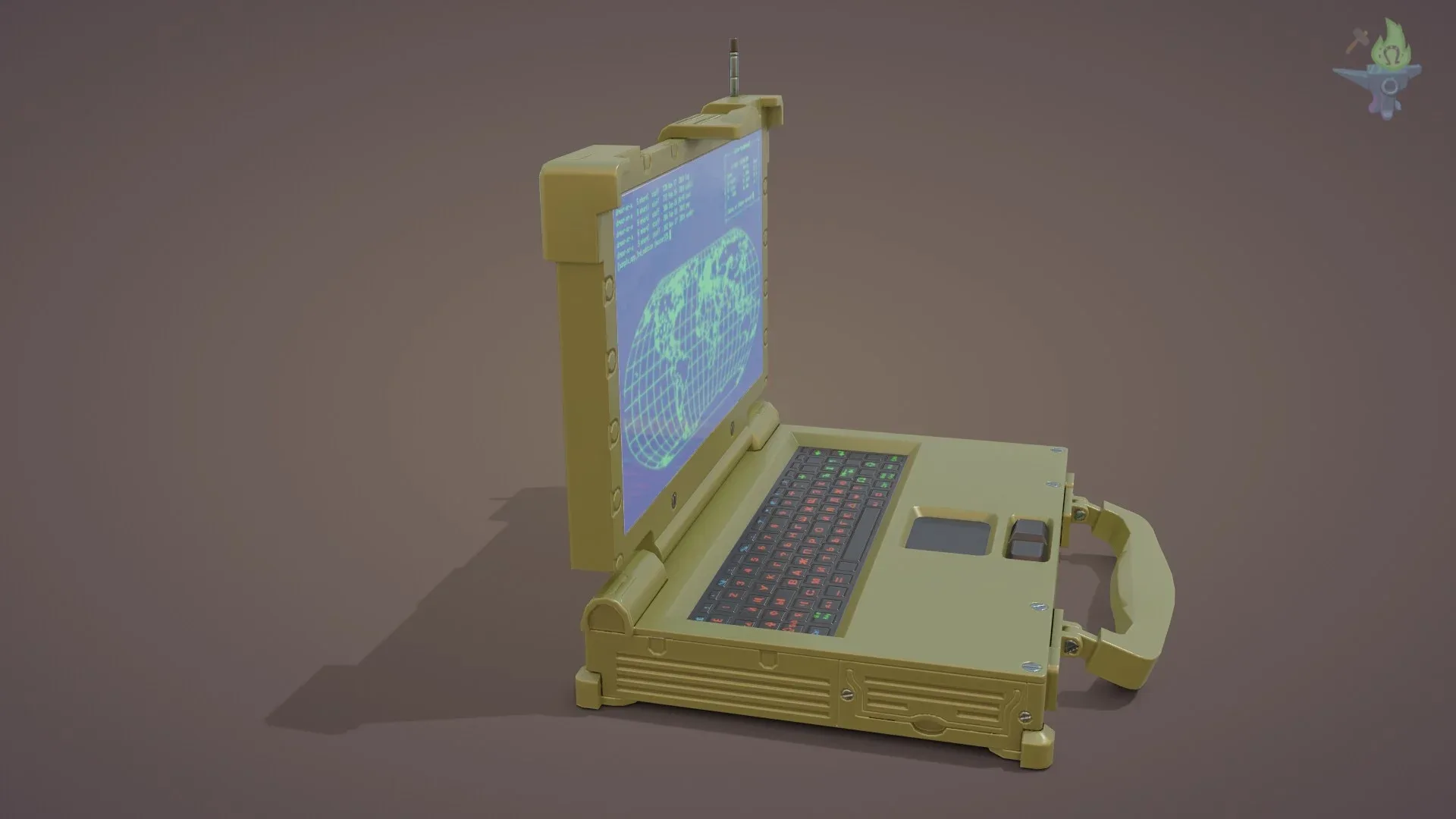 Tactical Laptop - FlippedNormals