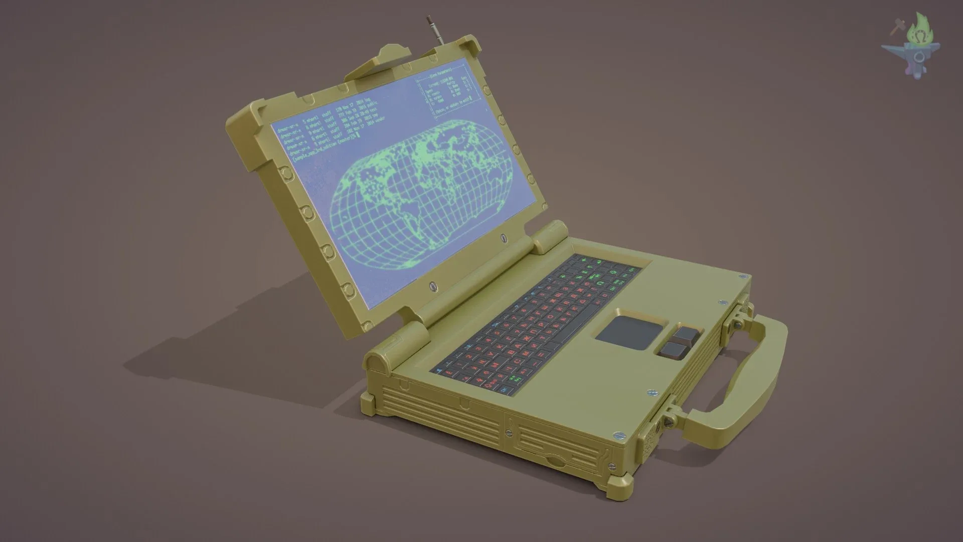 Tactical Laptop - FlippedNormals