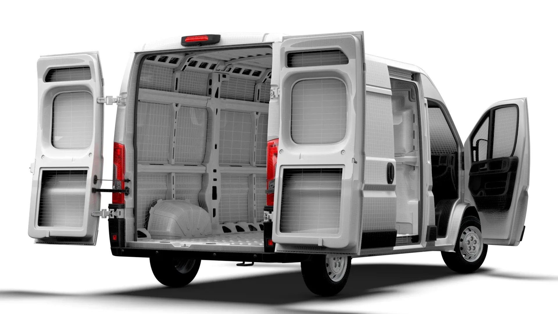 Peugeot Boxer Van L2H2 HQ Interior - FlippedNormals