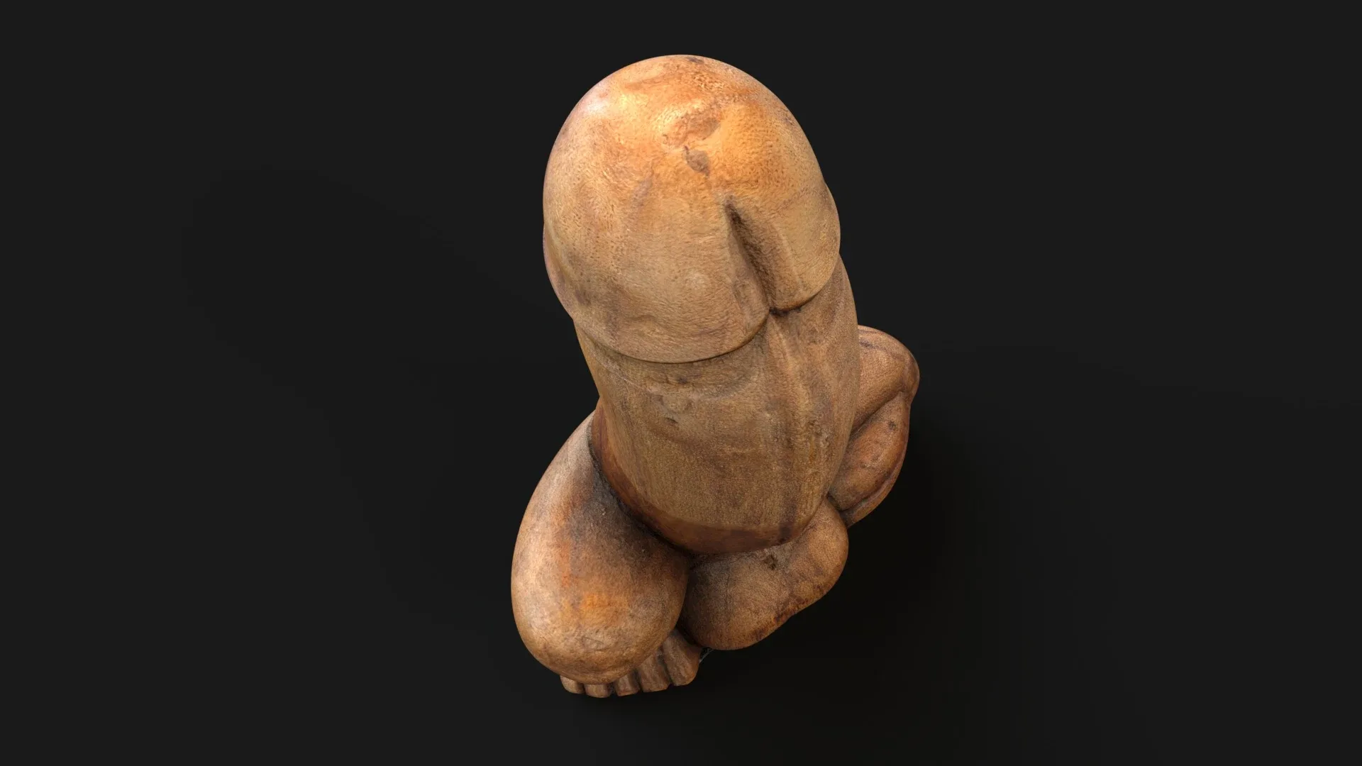 Balinese good luck statue - FlippedNormals