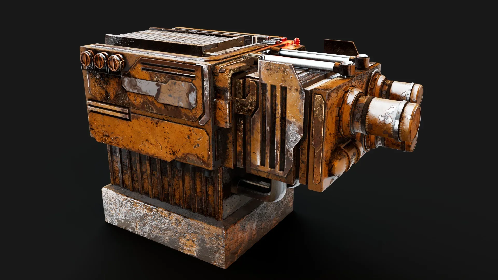 Sci-fi reactor detail - FlippedNormals Sci-fi reactor detail - FlippedNormals