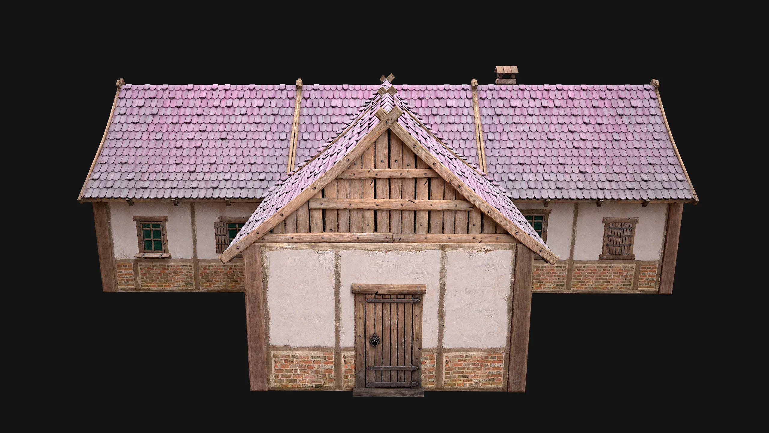 Medieval Buildings Set - FlippedNormals