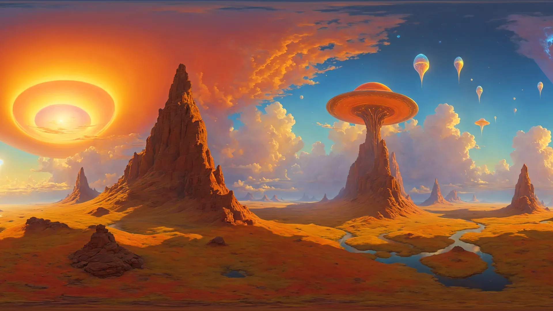 55 HDRI Alien World Panoramas - - FlippedNormals