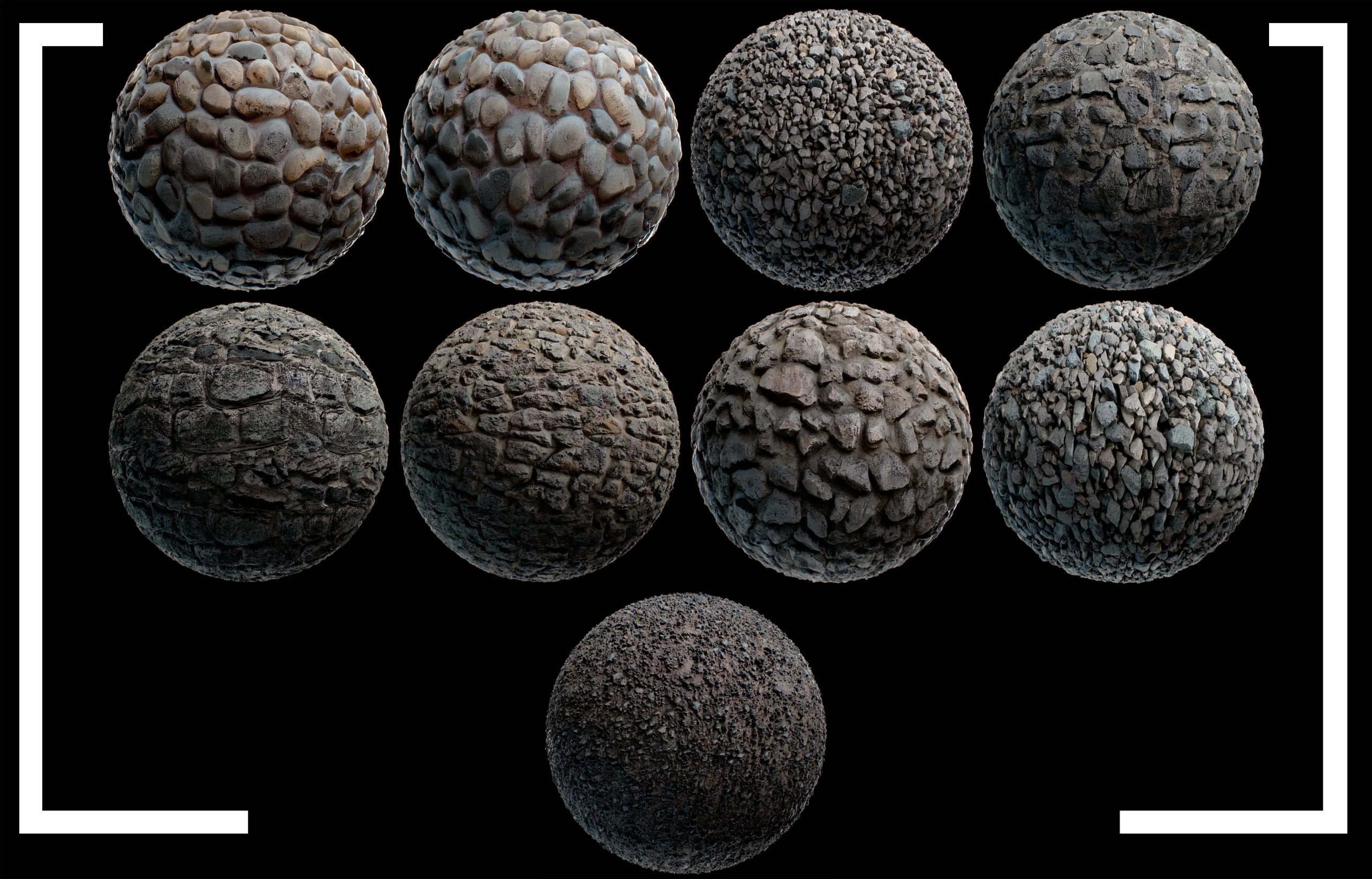 Environment PBR Materials Mega - FlippedNormals