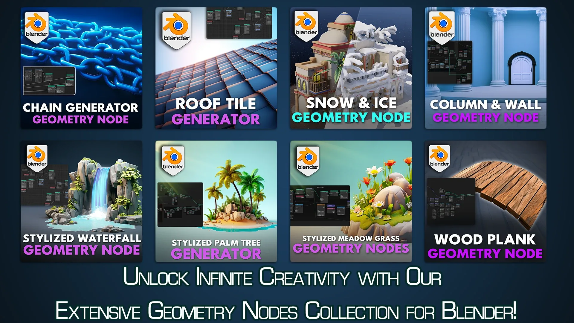 Blender 4 Wooden Planks Geometry - FlippedNormals