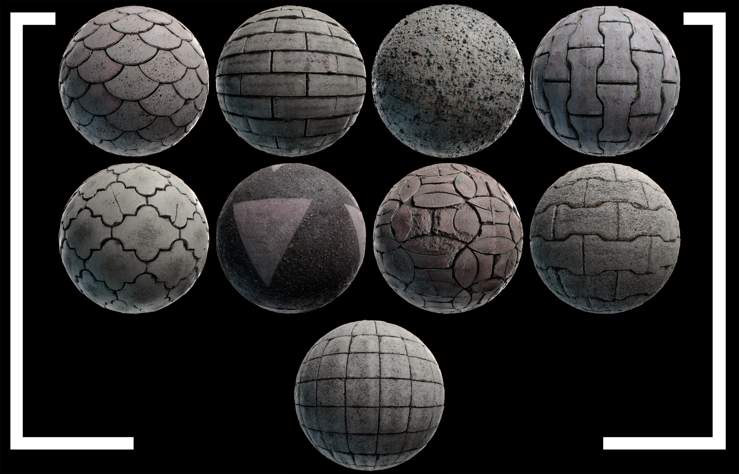 Environment PBR Materials Mega - FlippedNormals