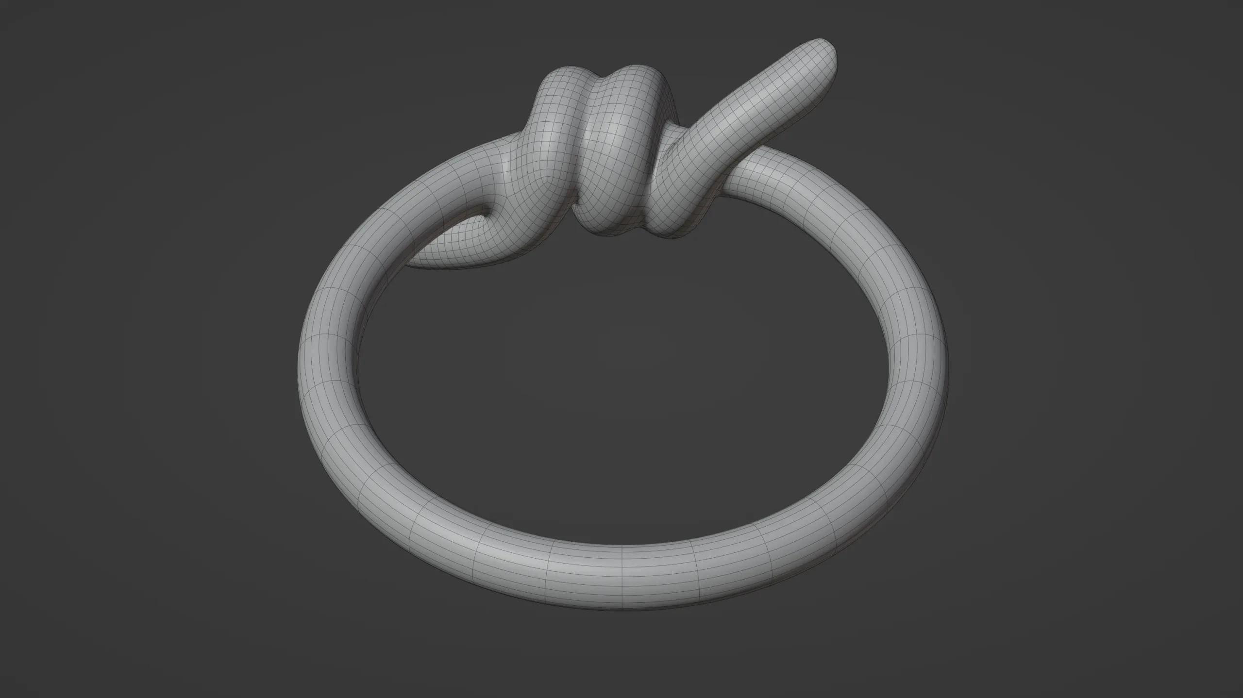 Knot Ring - FlippedNormals