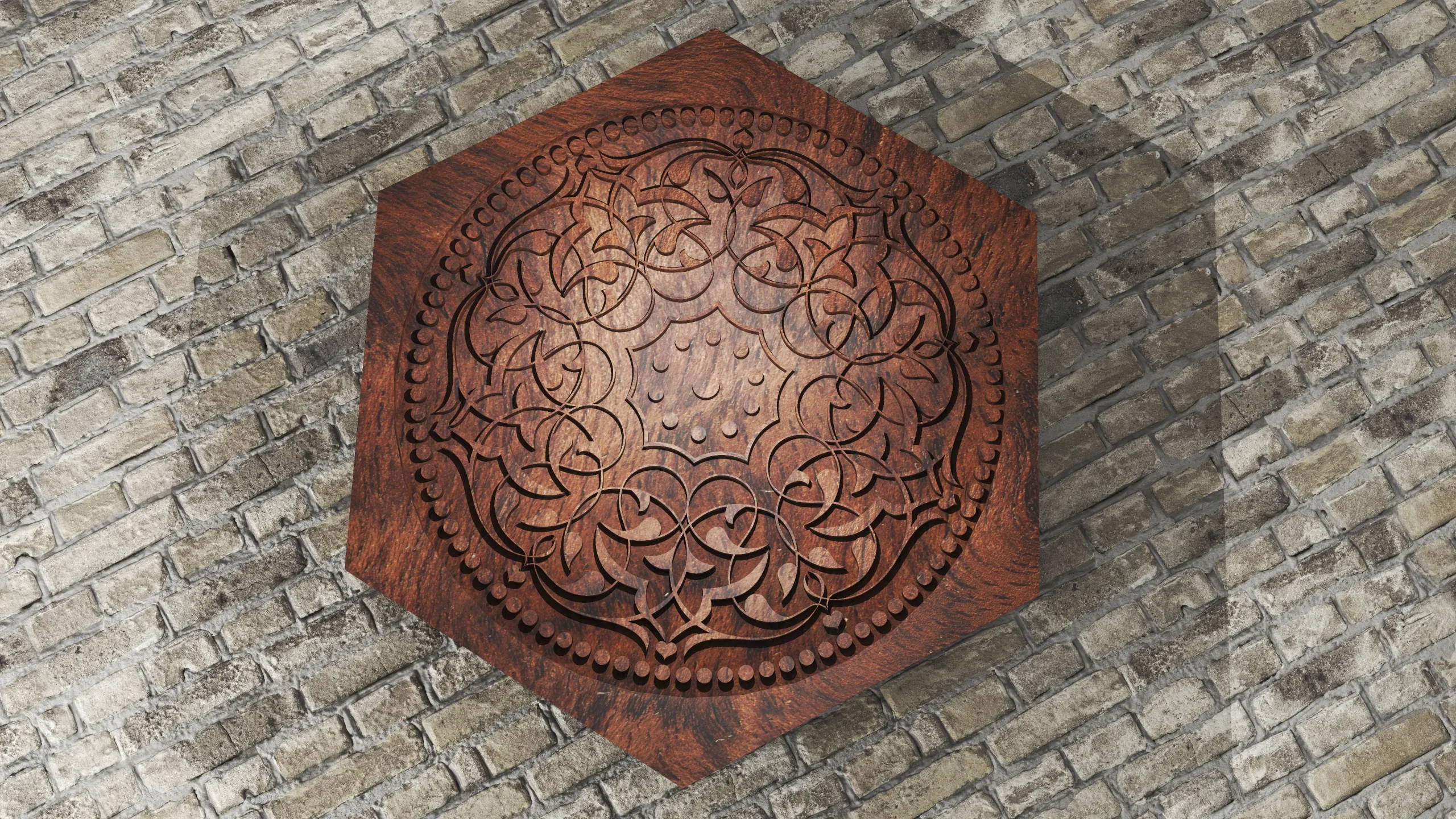 Anatolian Style Coffee Table 4K - FlippedNormals