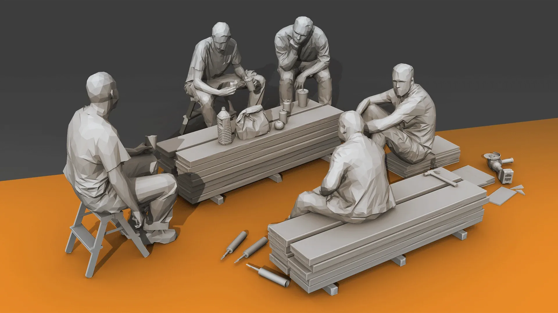 Hyperreality Lowpoly Essentials - FlippedNormals