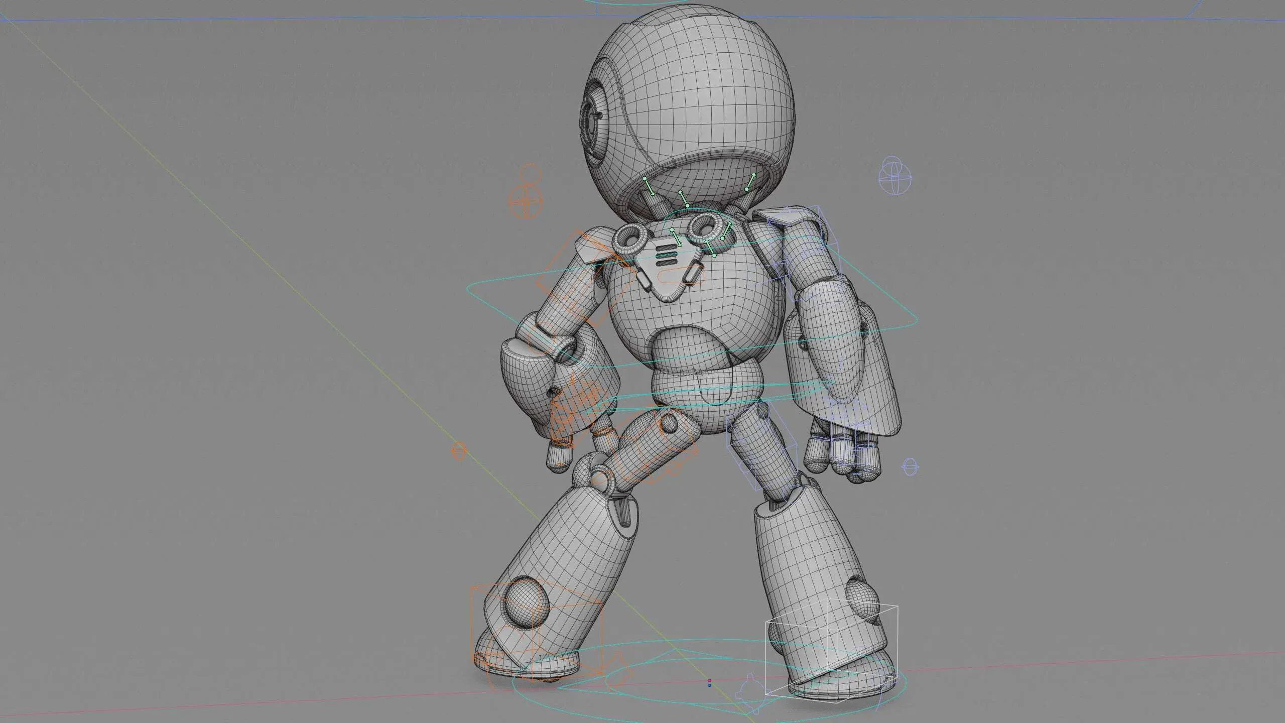 Toy Bot Humond Auto-Rig Pro Rigged - FlippedNormals