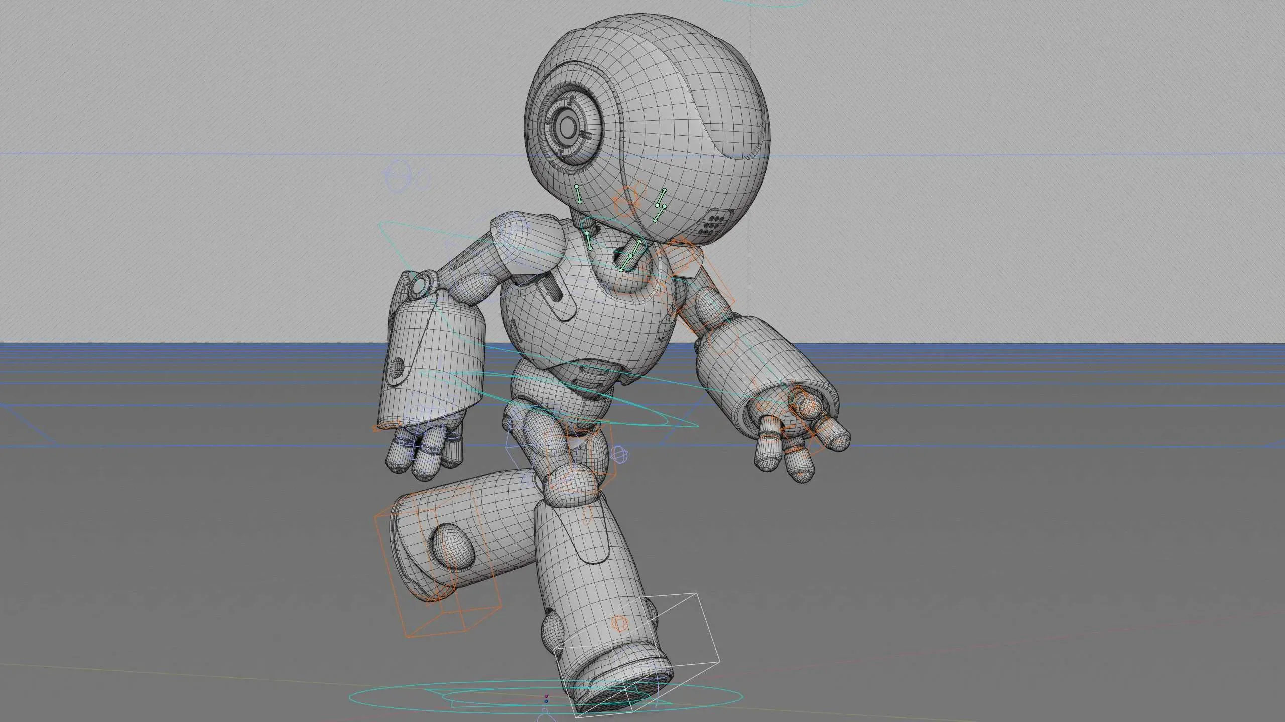 Toy Bot Humond Auto-Rig Pro Rigged - FlippedNormals