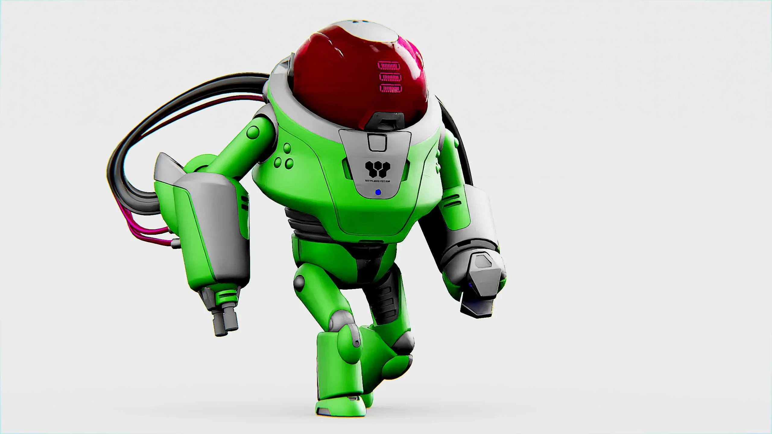 Mars Mineral Picker Bot Auto-Rig - FlippedNormals