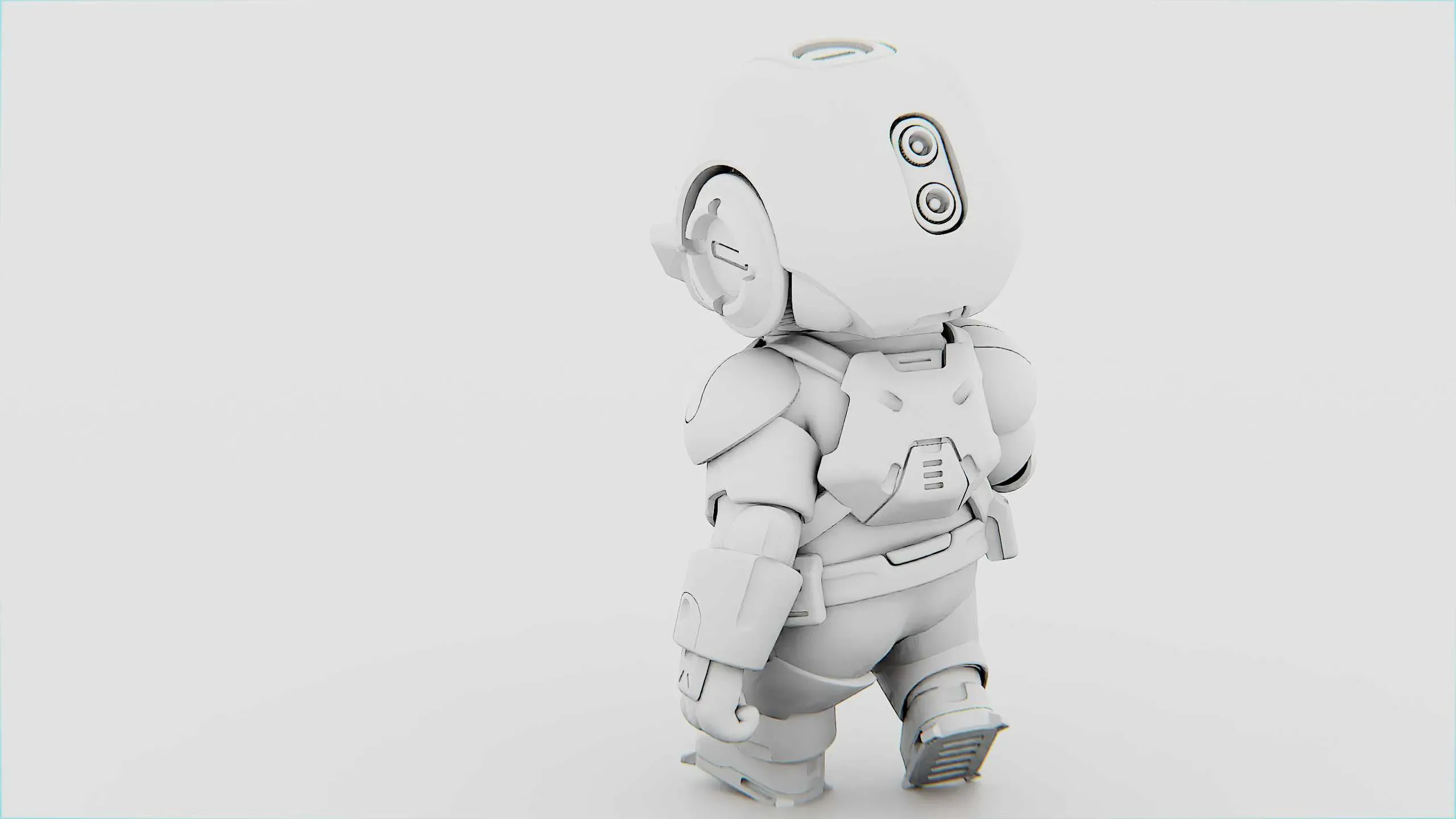 Toon Trooper B-260 Auto-Rig Pro - FlippedNormals