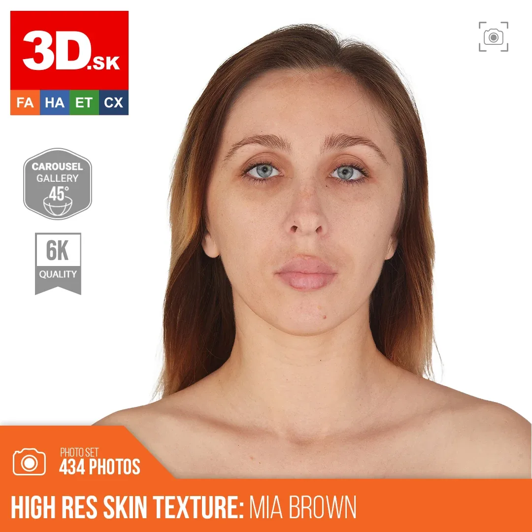 High Res Skin Texture Photo Set - FlippedNormals