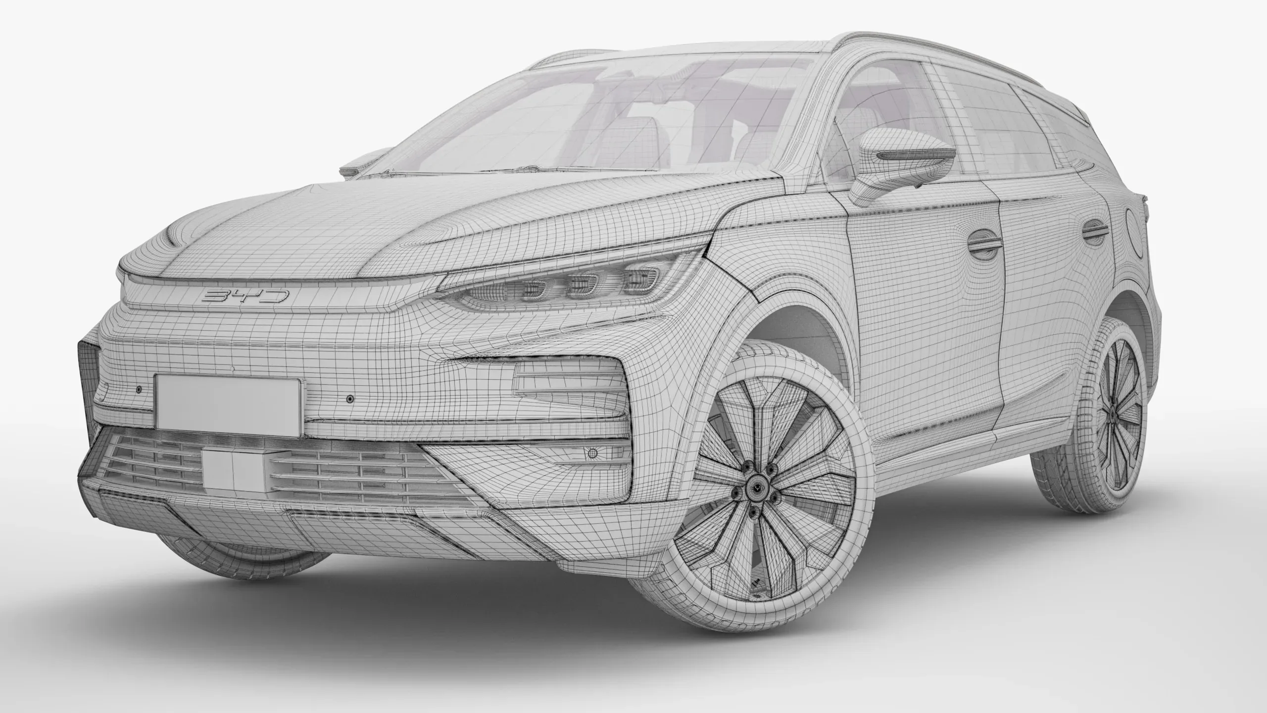 2024 BYD Tang EV With Interior - FlippedNormals