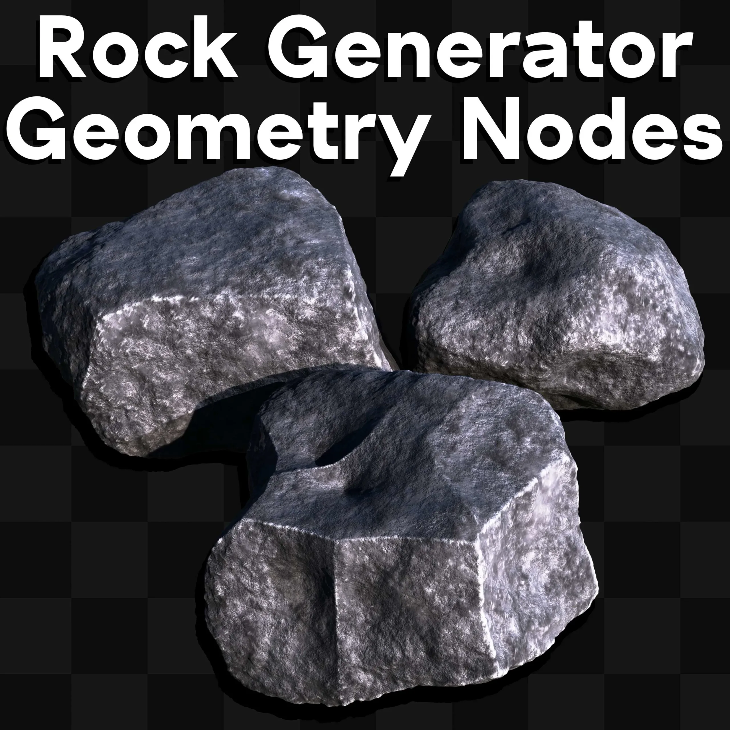 Rock Generator - Geometry Nodes - FlippedNormals Rock Generator - Geometry Nodes - FlippedNormals