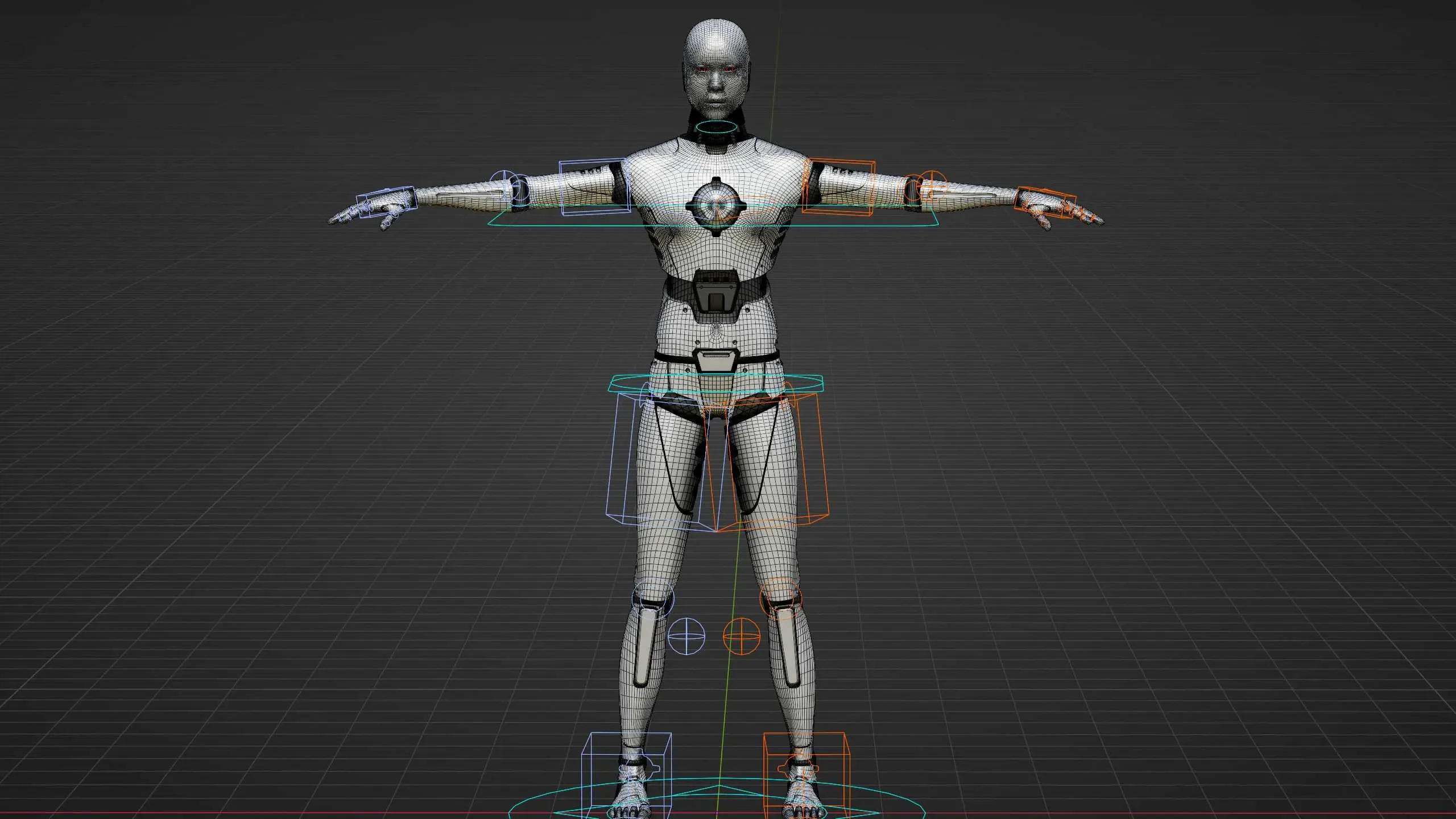 Android Mano Auto-Rig Pro Rigged - FlippedNormals