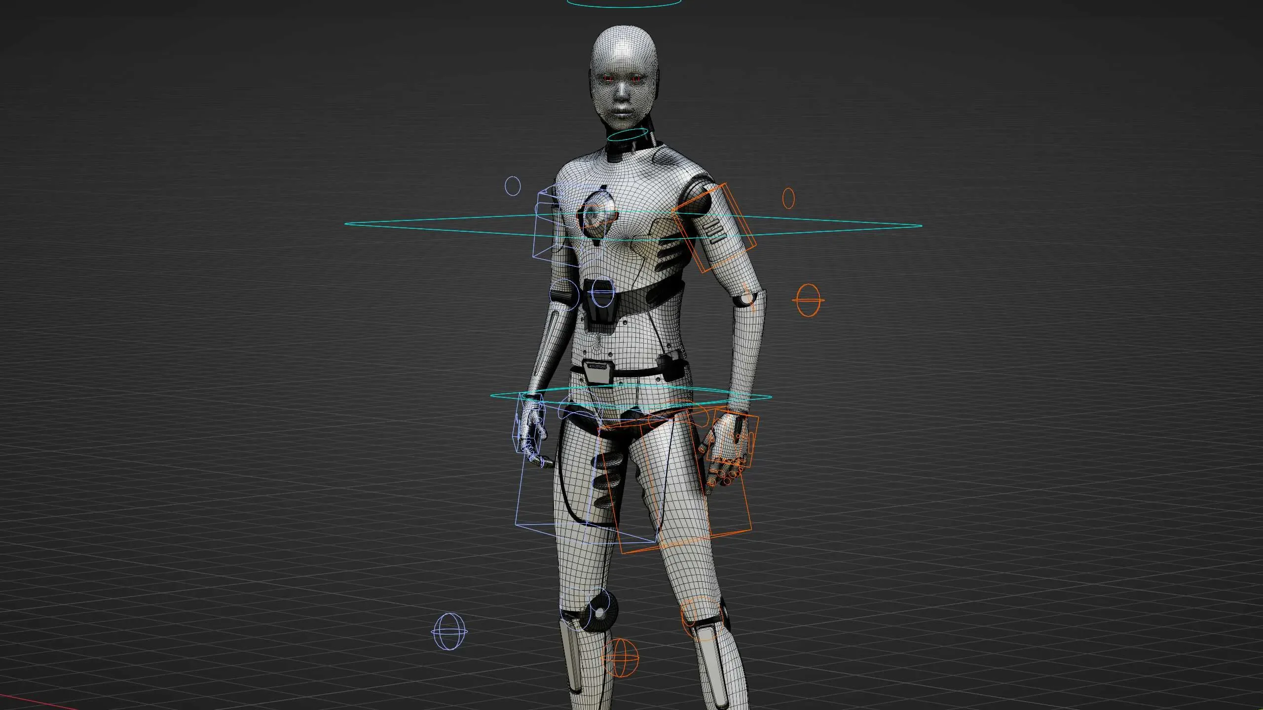 Android Mano Auto-Rig Pro Rigged - FlippedNormals