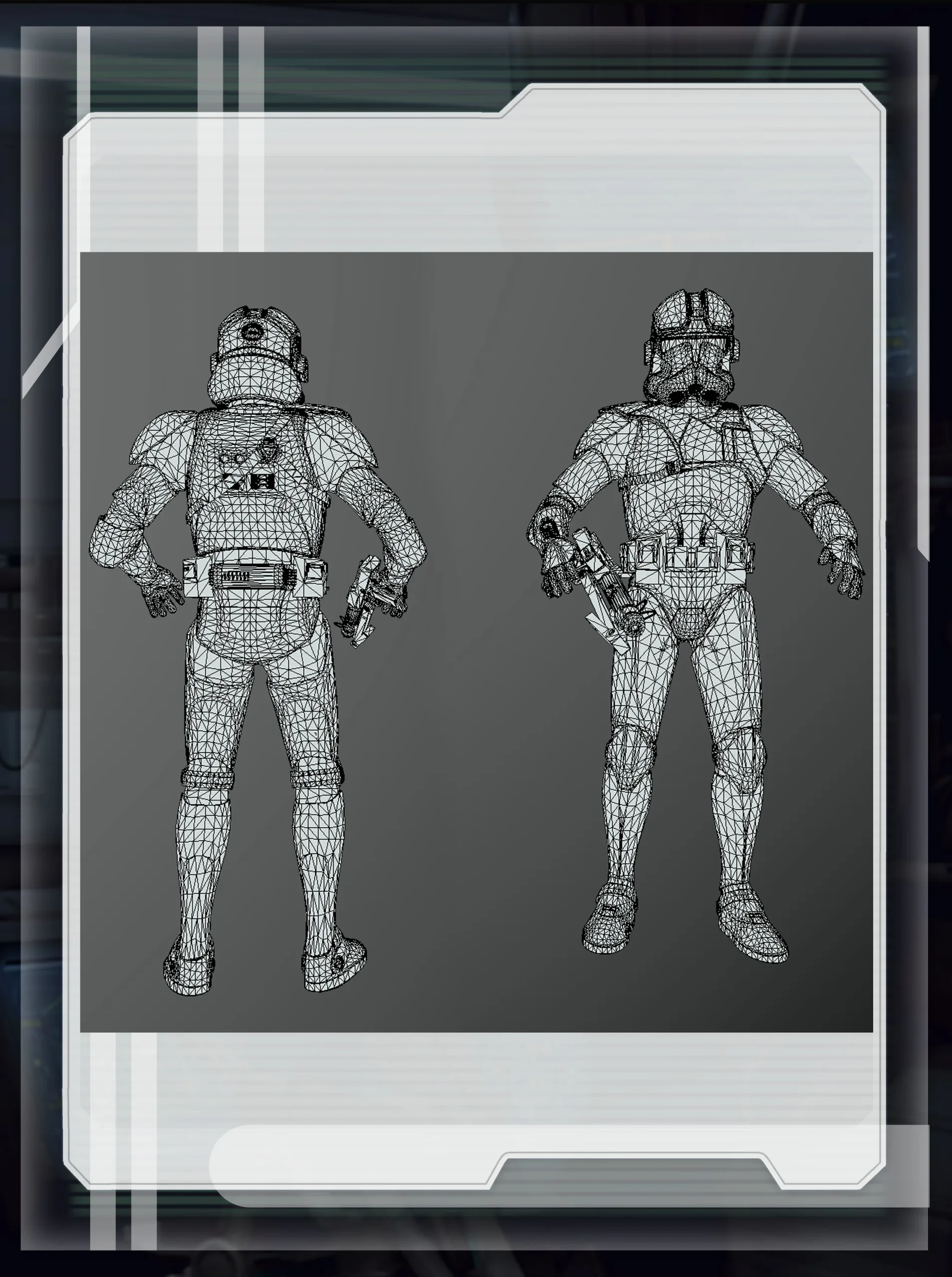 Clone Trooper Phase 2 At-Te Gunner - FlippedNormals