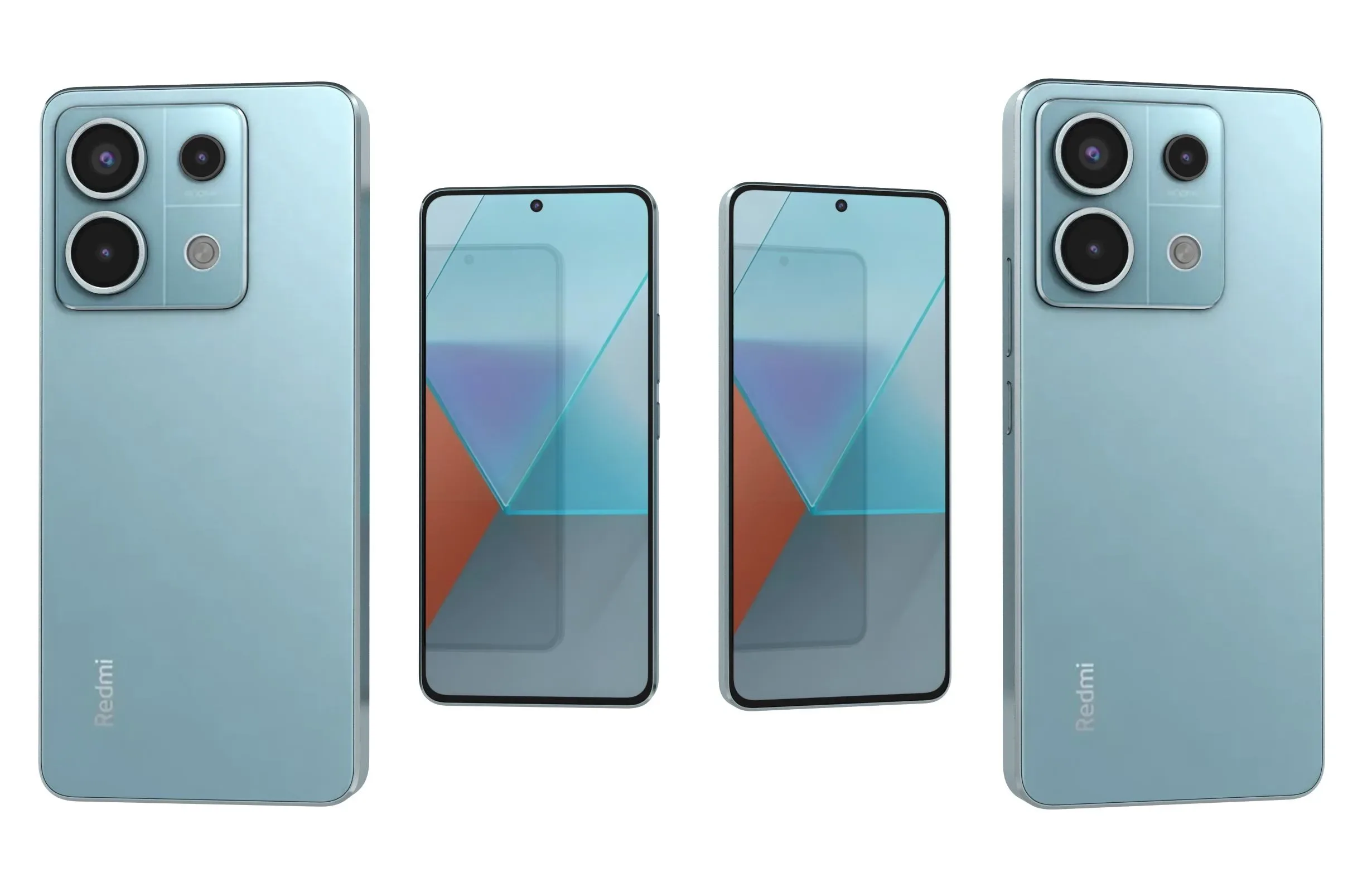 Xiaomi Redmi Note 13 Pro Blue - FlippedNormals