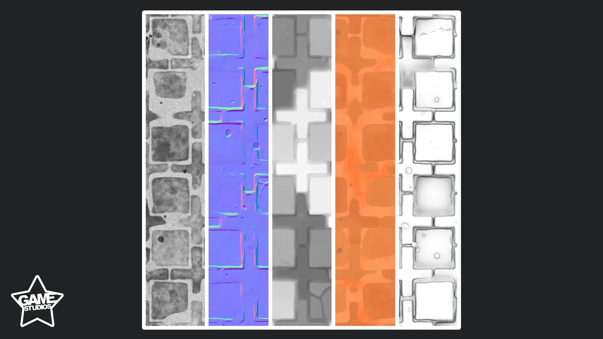 Stylized Desert Tiles Material - FlippedNormals